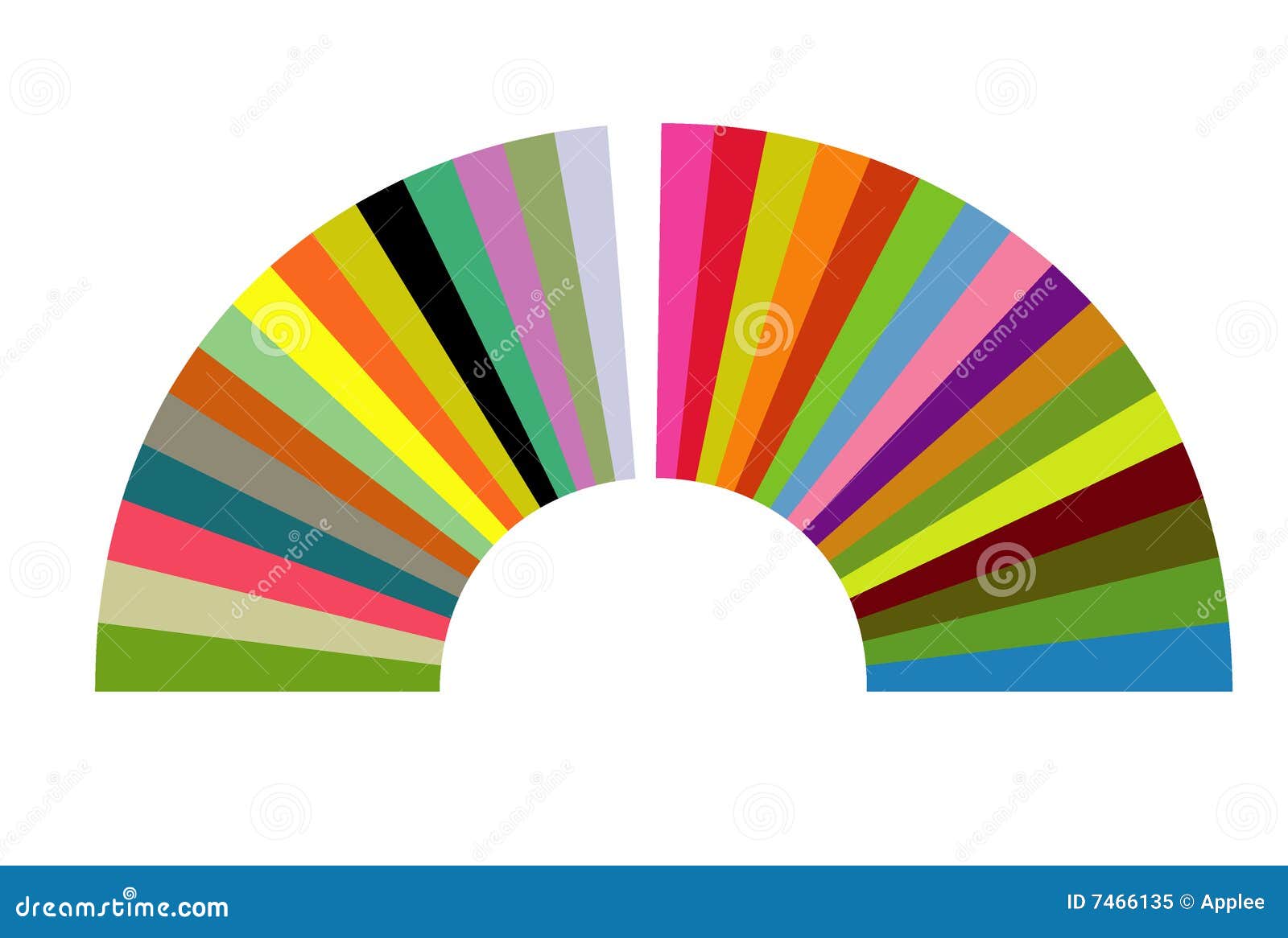 Color arch stock illustration. Illustration of round, celebrate - 7466135
