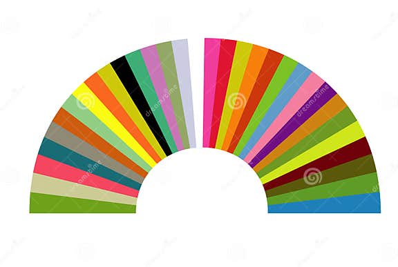 Color arch stock illustration. Illustration of round, celebrate - 7466135