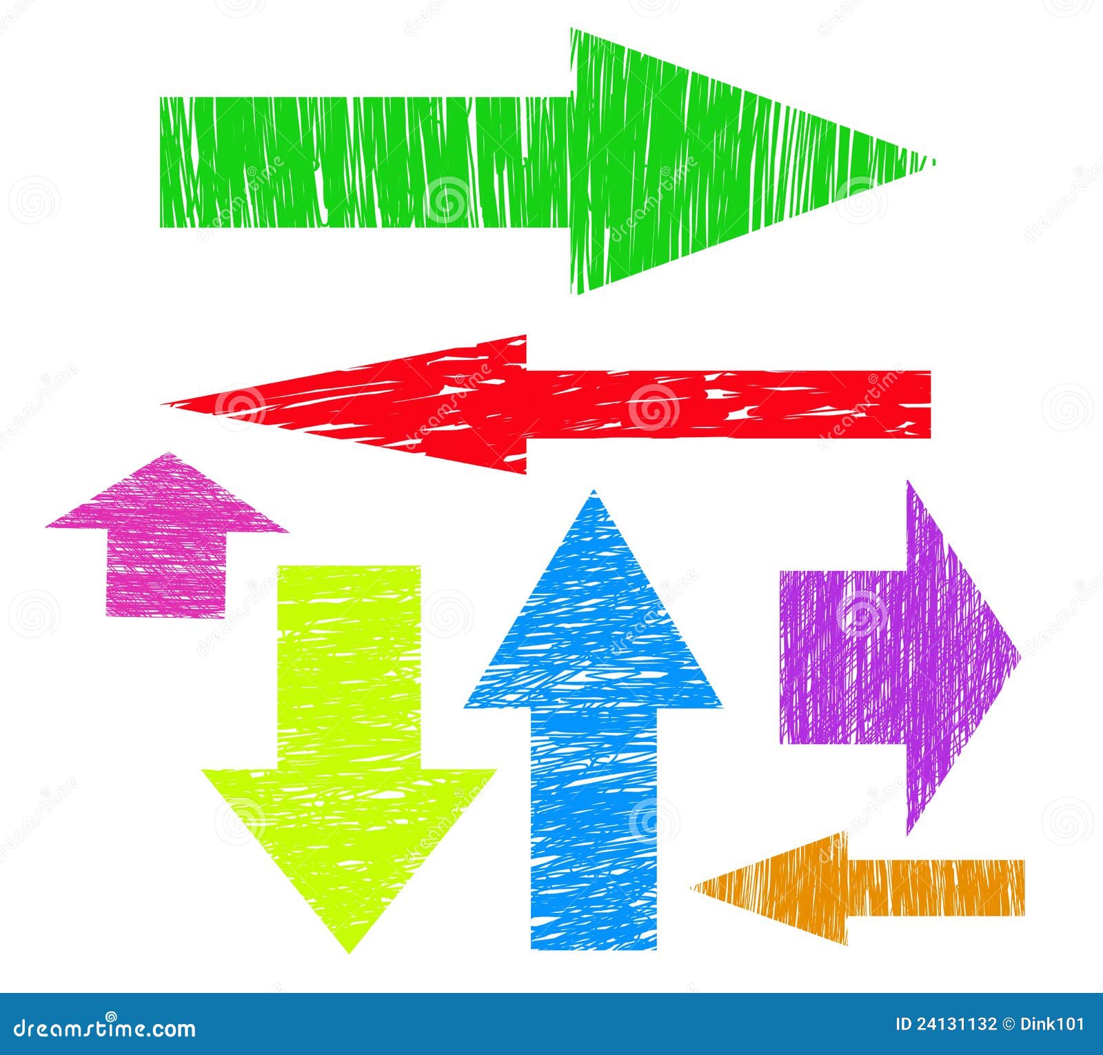 Color Arrows Stock Illustration Illustration Of Label 24131132