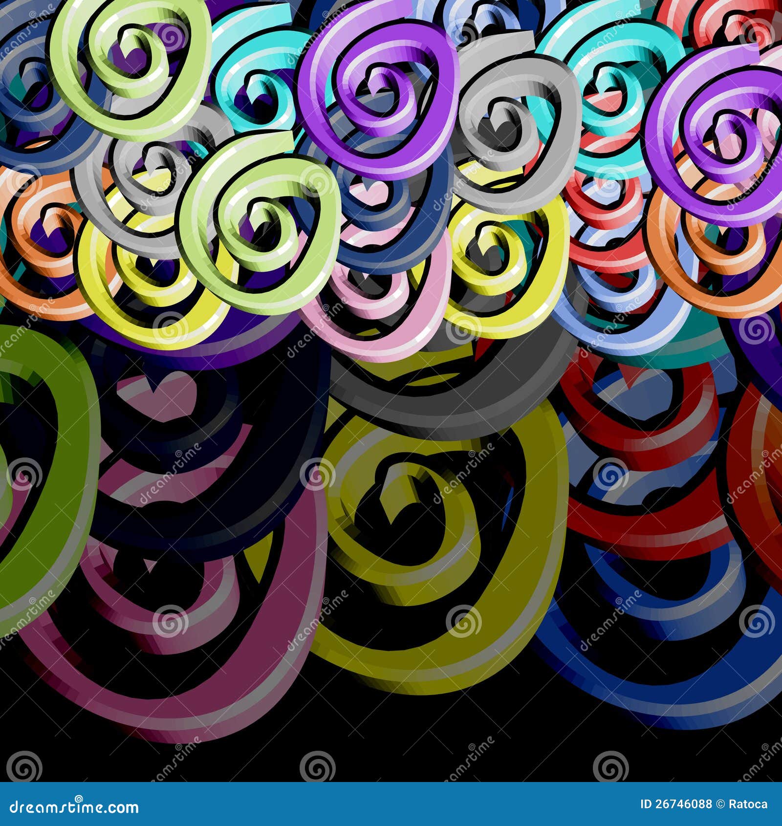 Color Art Figures Wallpaper Stock Vector - Illustration of unique ...