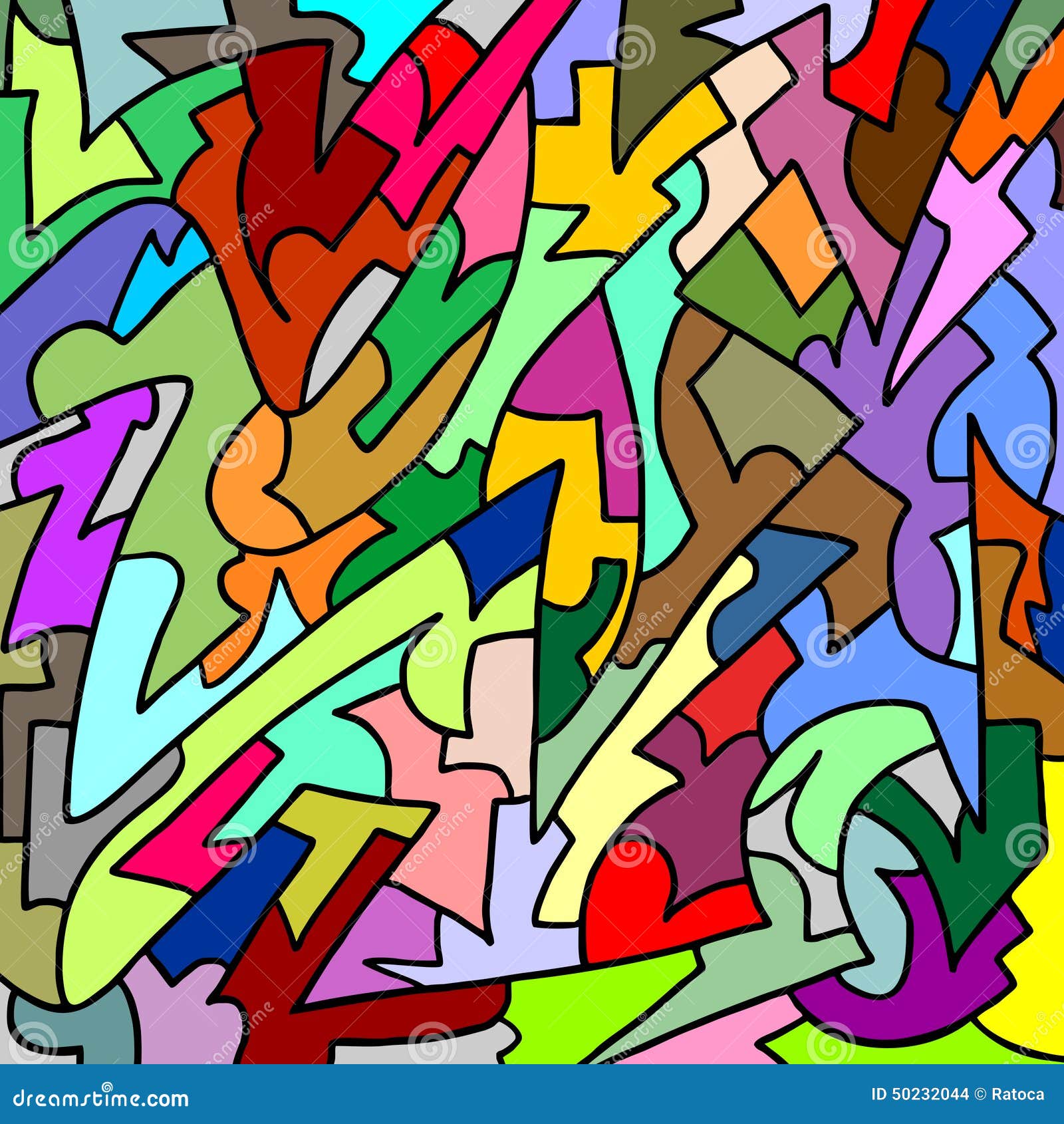 Color art wallpaper stock vector. Illustration of background - 50232044