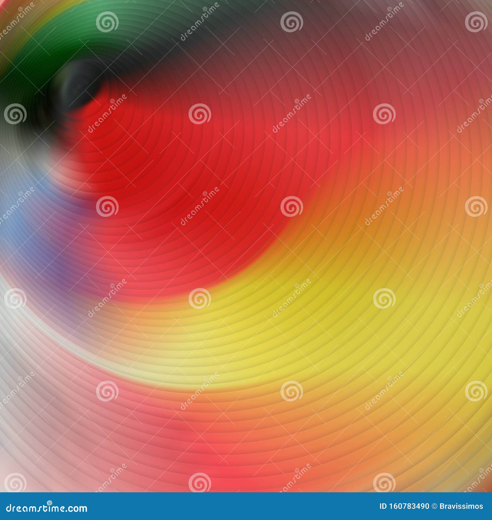 Color Background Abstract Radial Gradient. Effect Stock Illustration ...