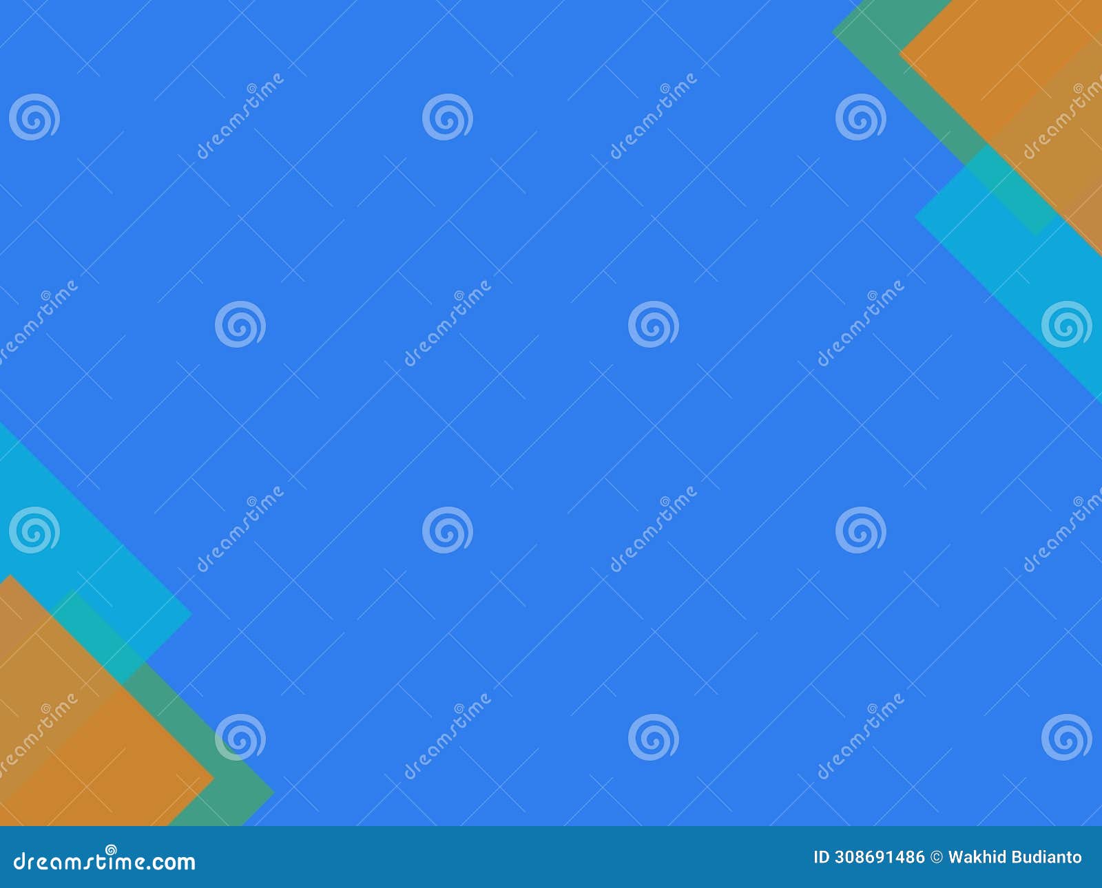 Color Background with a Combination of Simple Shapes in the Corner ...