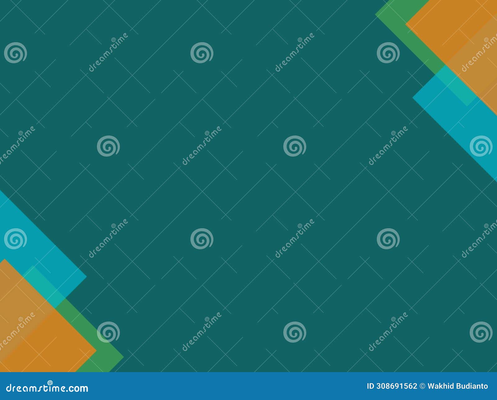 Color Background with a Combination of Simple Shapes in the Corner ...