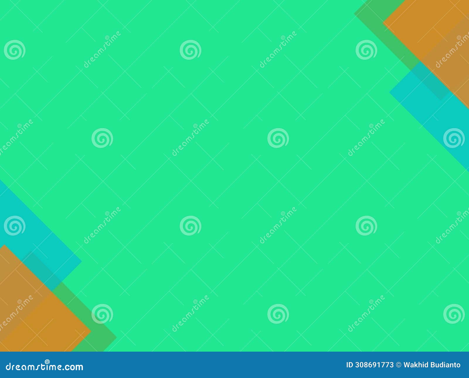 Color Background with a Combination of Simple Shapes in the Corner ...