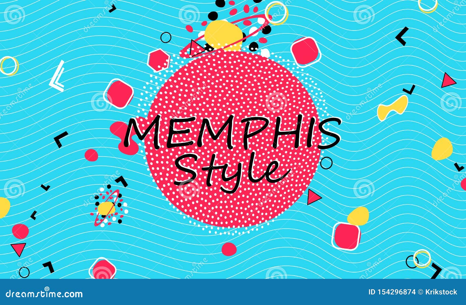 Color Background. Funky Abstract Pattern. Stock Vector - Illustration ...