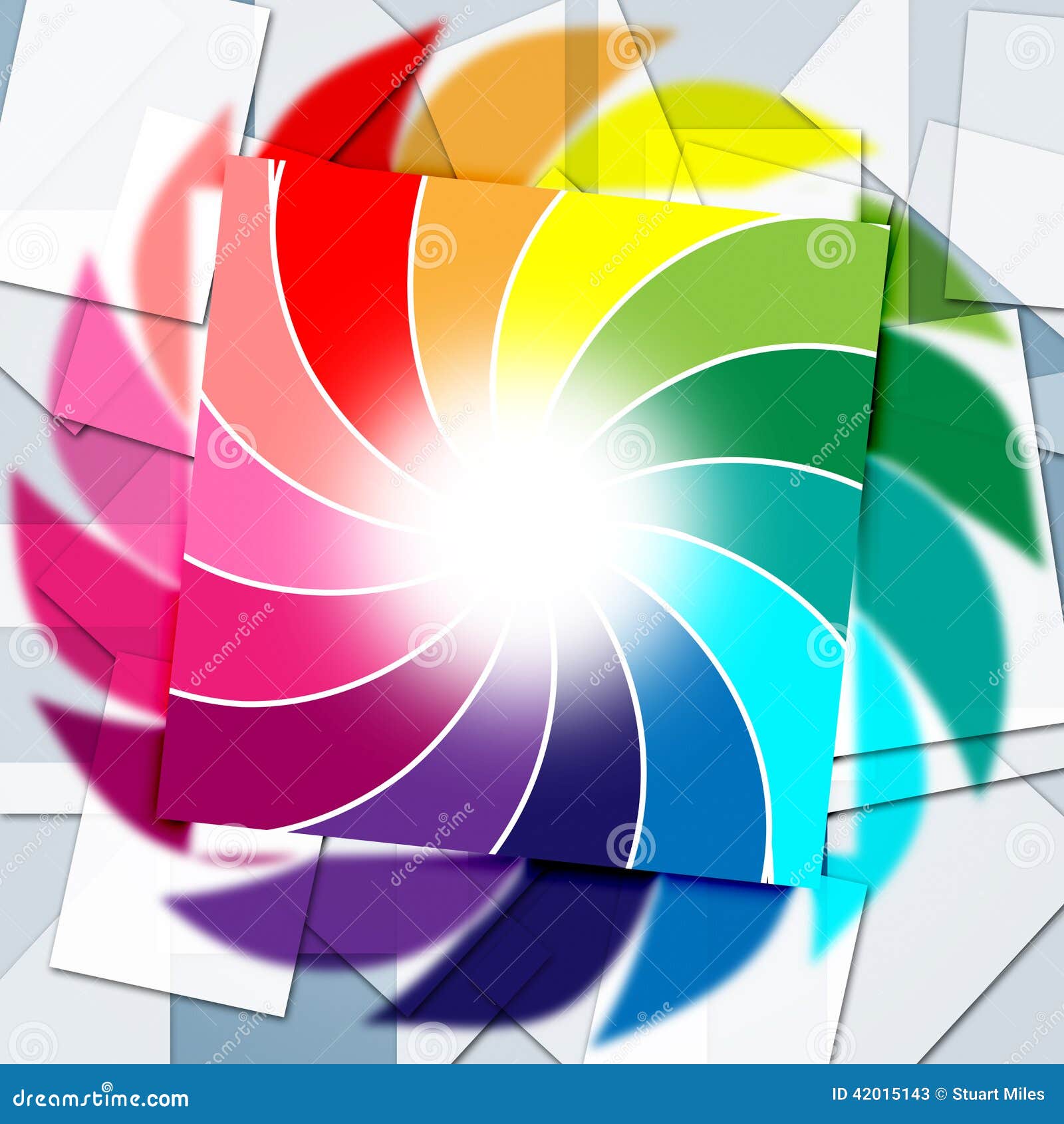 Color Background Indicates Spectrum Template and Sheet Stock ...