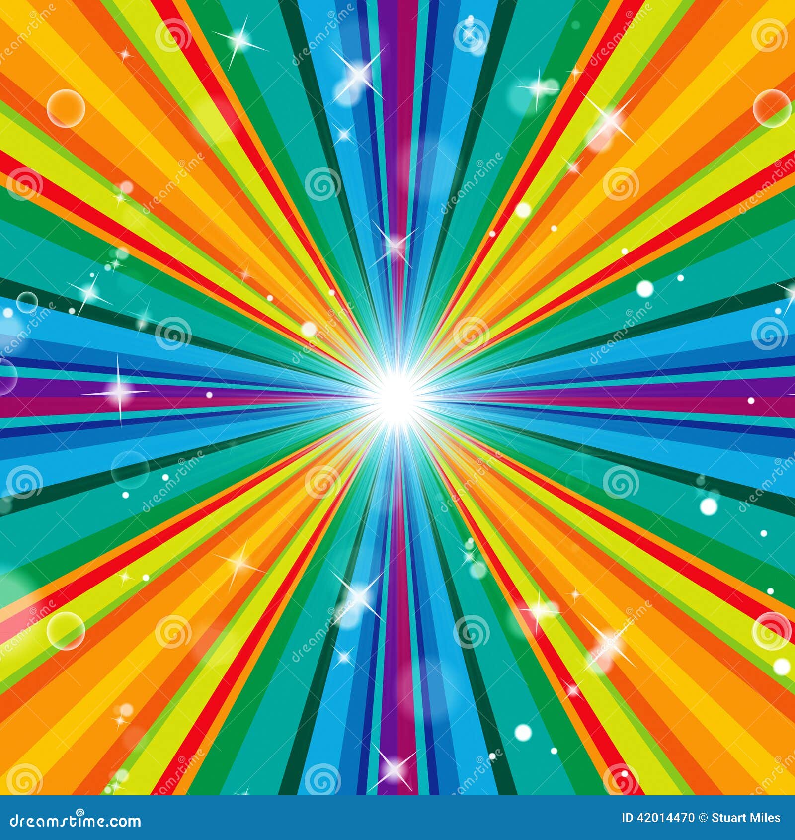 Color Background Means Multicolored Radiate and Template Stock ...