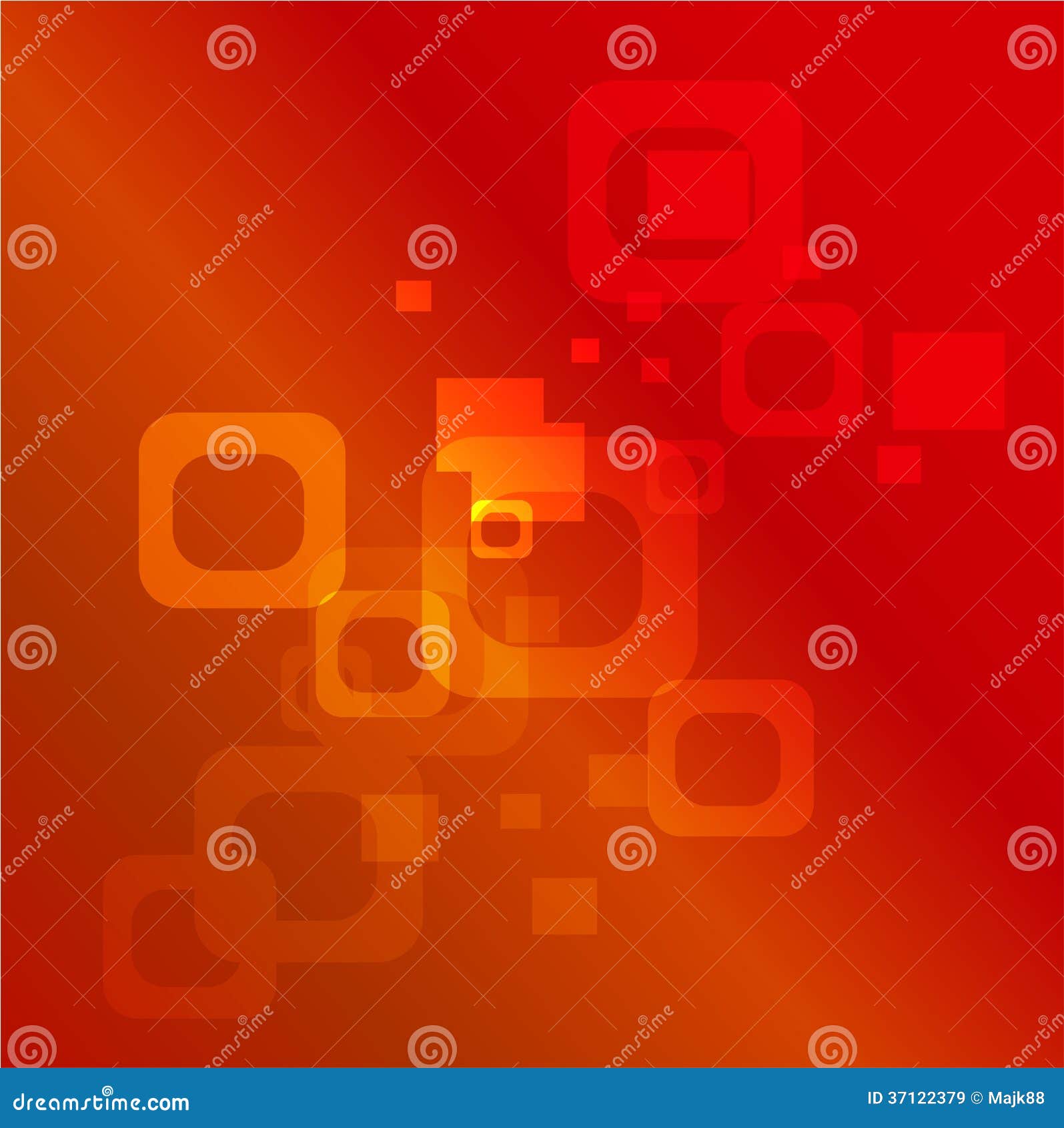 Color Background with Random Circle Shapes Stock Illustration ...