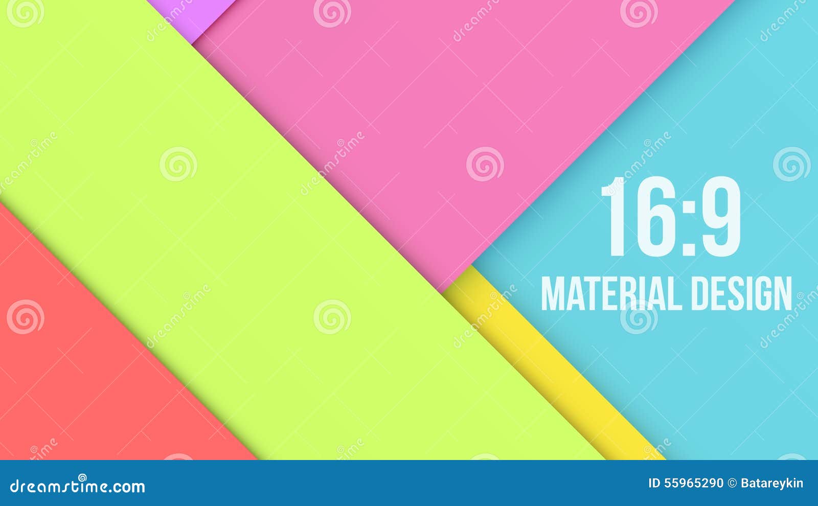 Modern Material Design Background In Green And Yellow Colors Royalty ...
