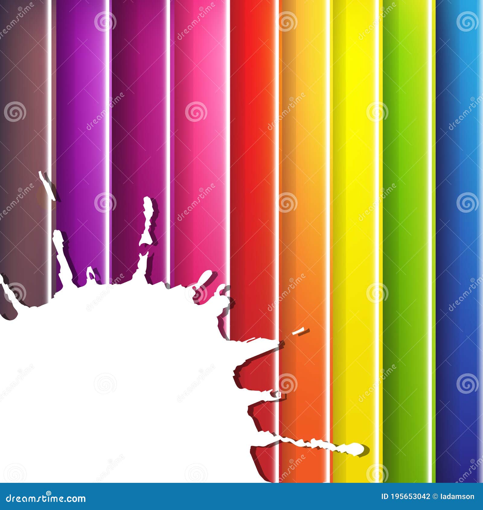 Colorful Background with Blob Stock Vector - Illustration of droplet ...