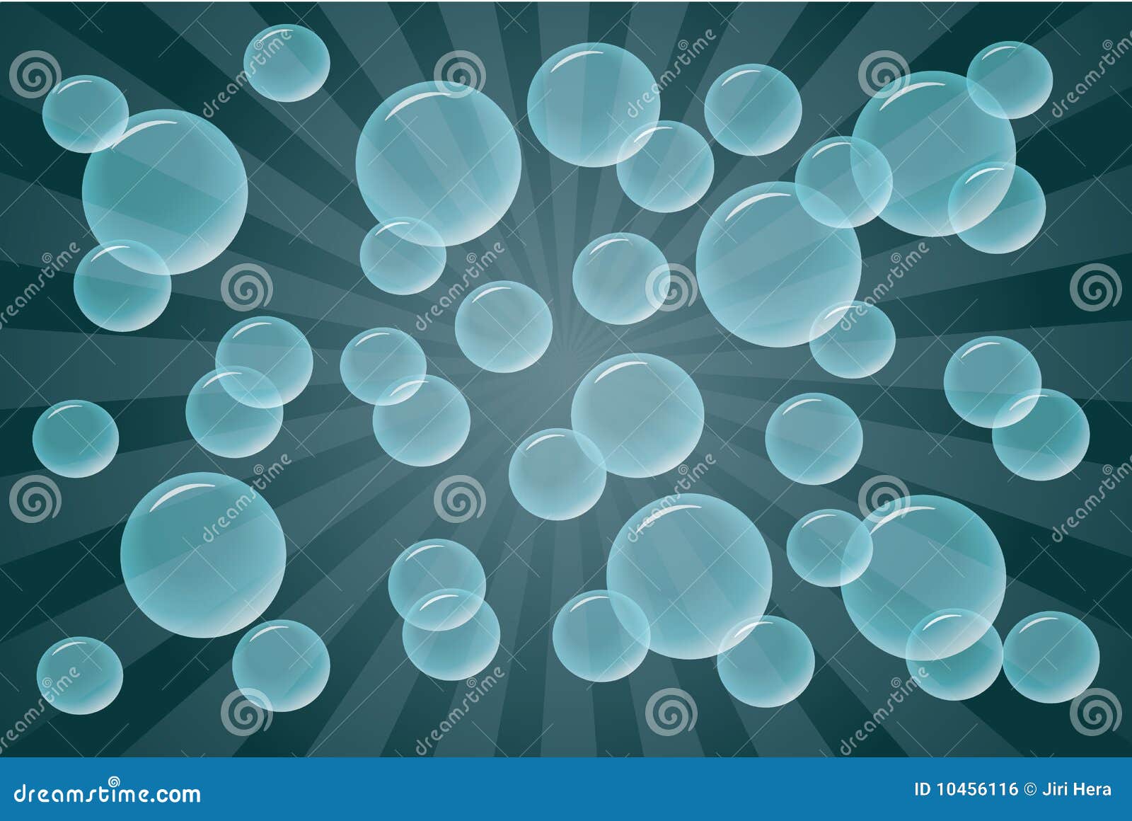 Color Background with White Bubbles Stock Illustration - Illustration ...