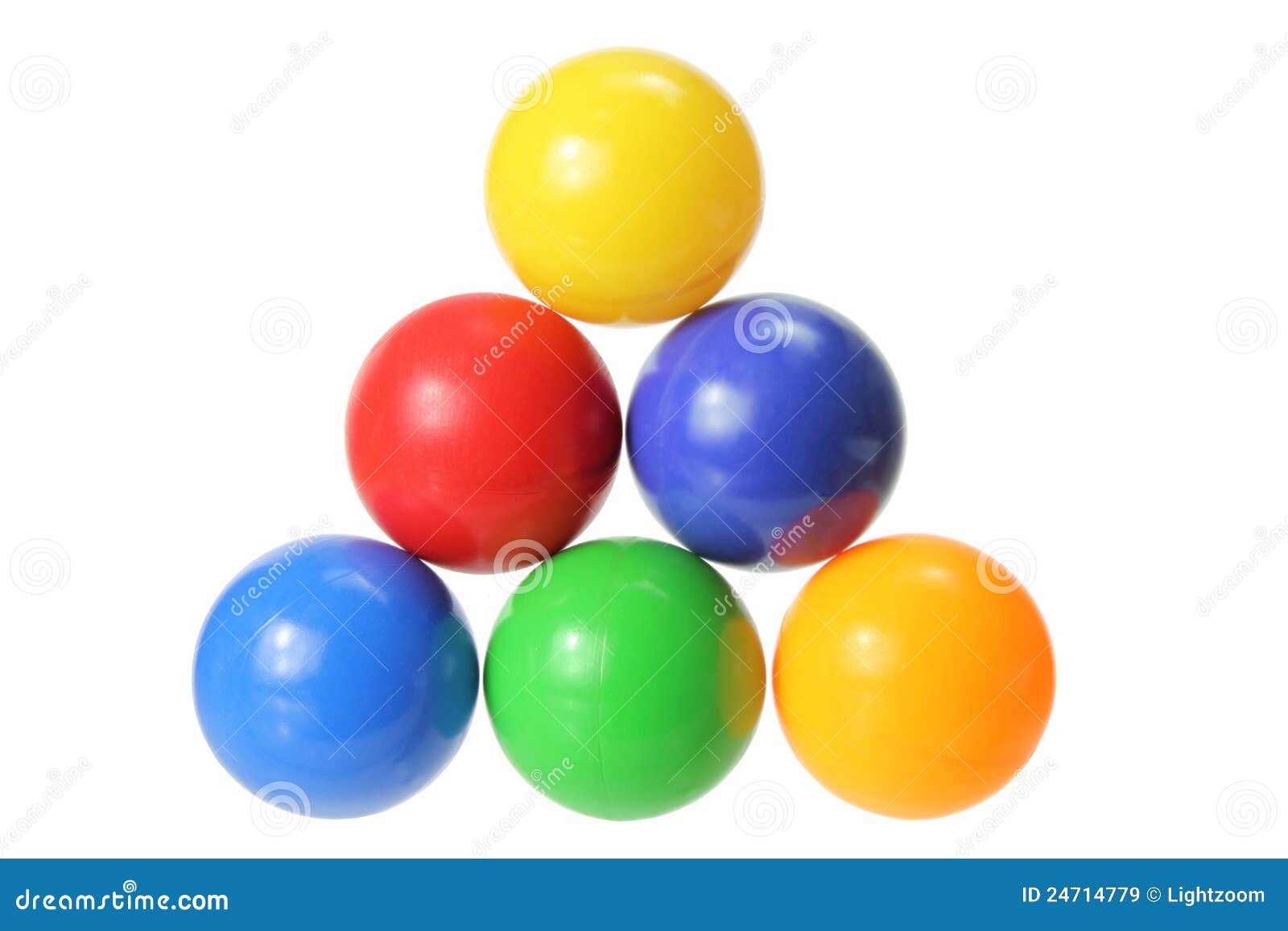Color Balls stock image. Image of color, white, round - 24714779