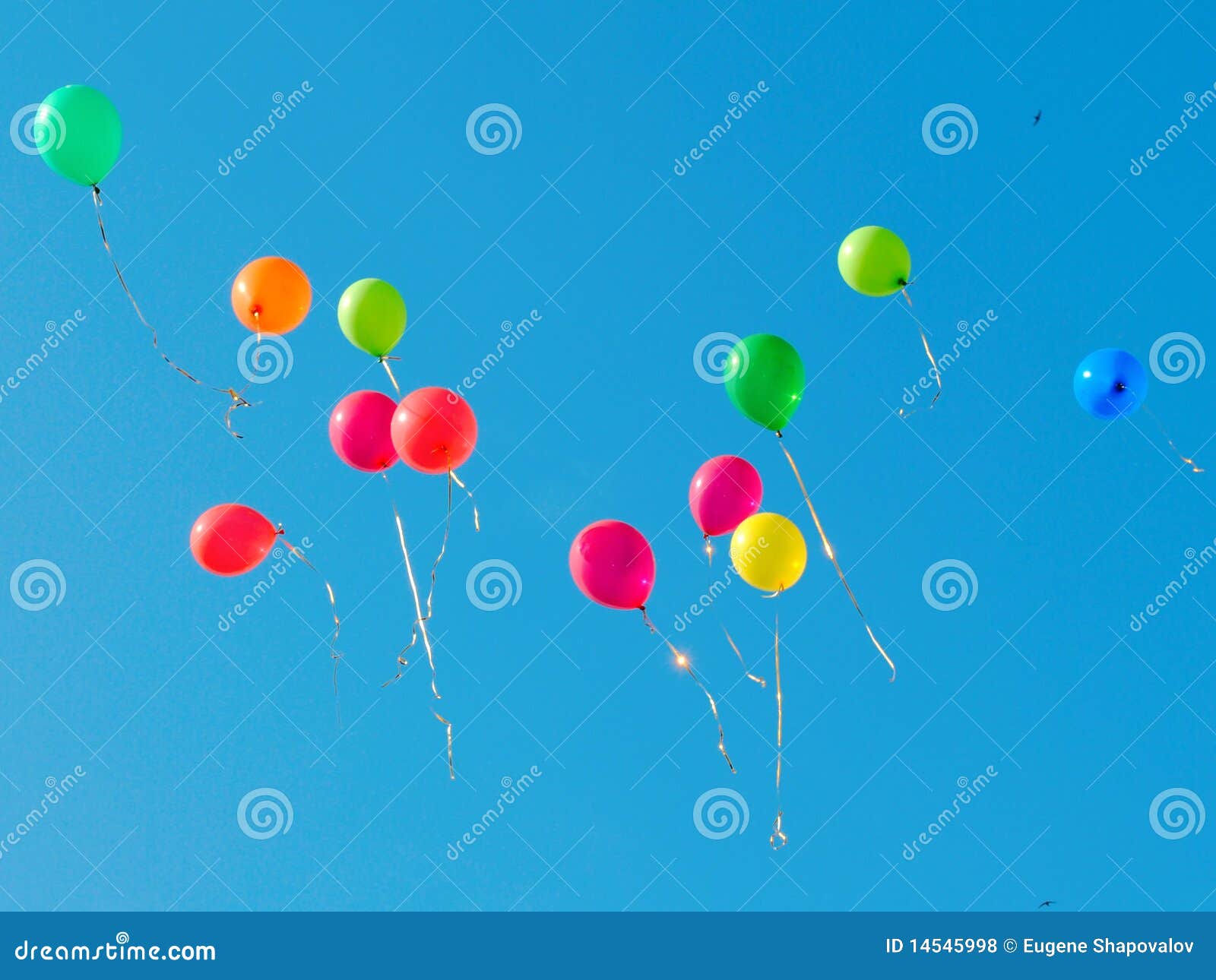 Color baloons 1 stock photo. Image of flying, color, colored - 14545998