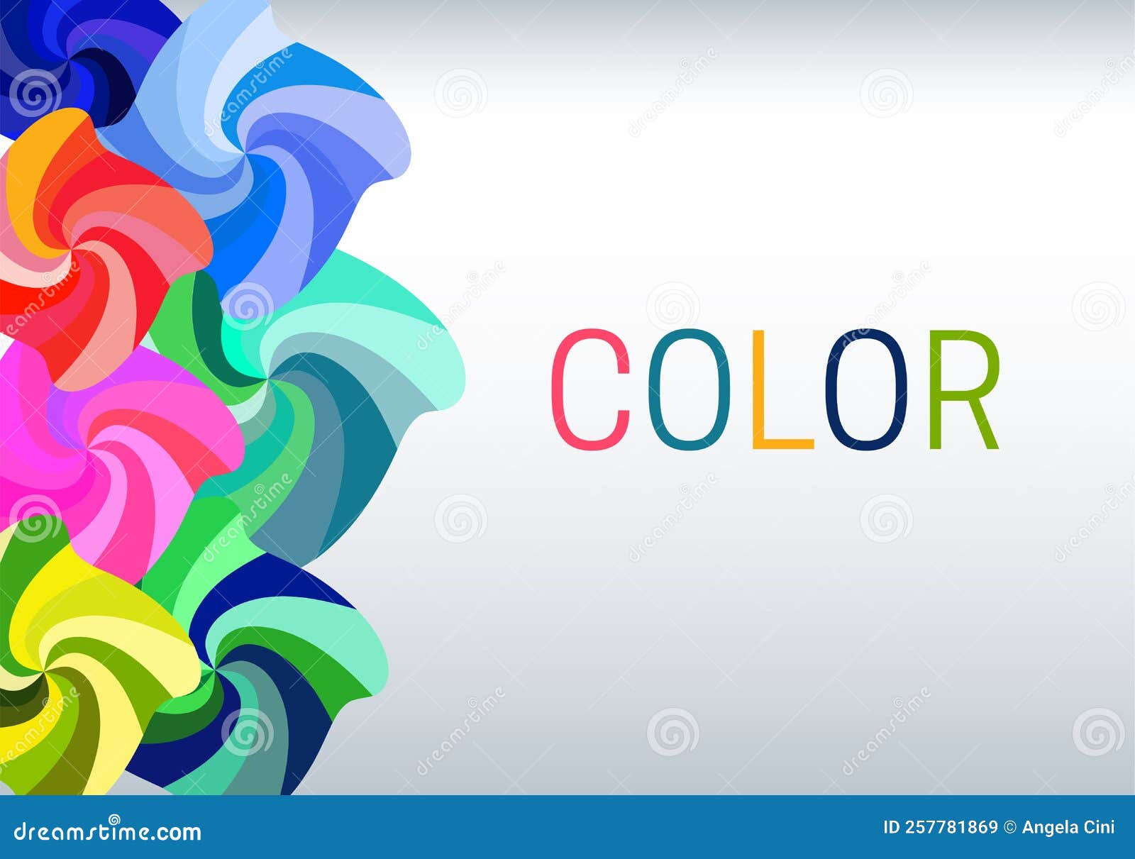 Color Banner Background Illustration Stock Vector - Illustration of ...