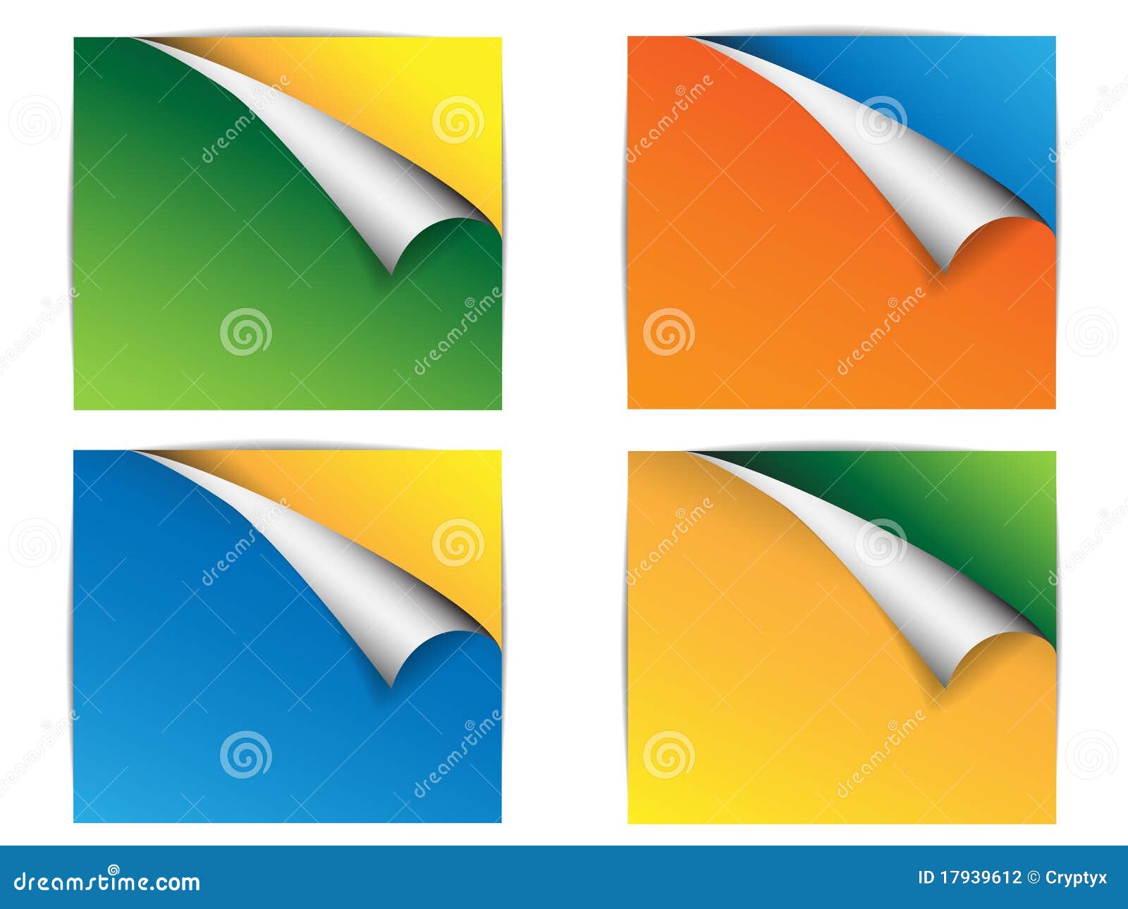 Color Banner with Flex Edge Stock Vector - Illustration of edge, ribbon ...