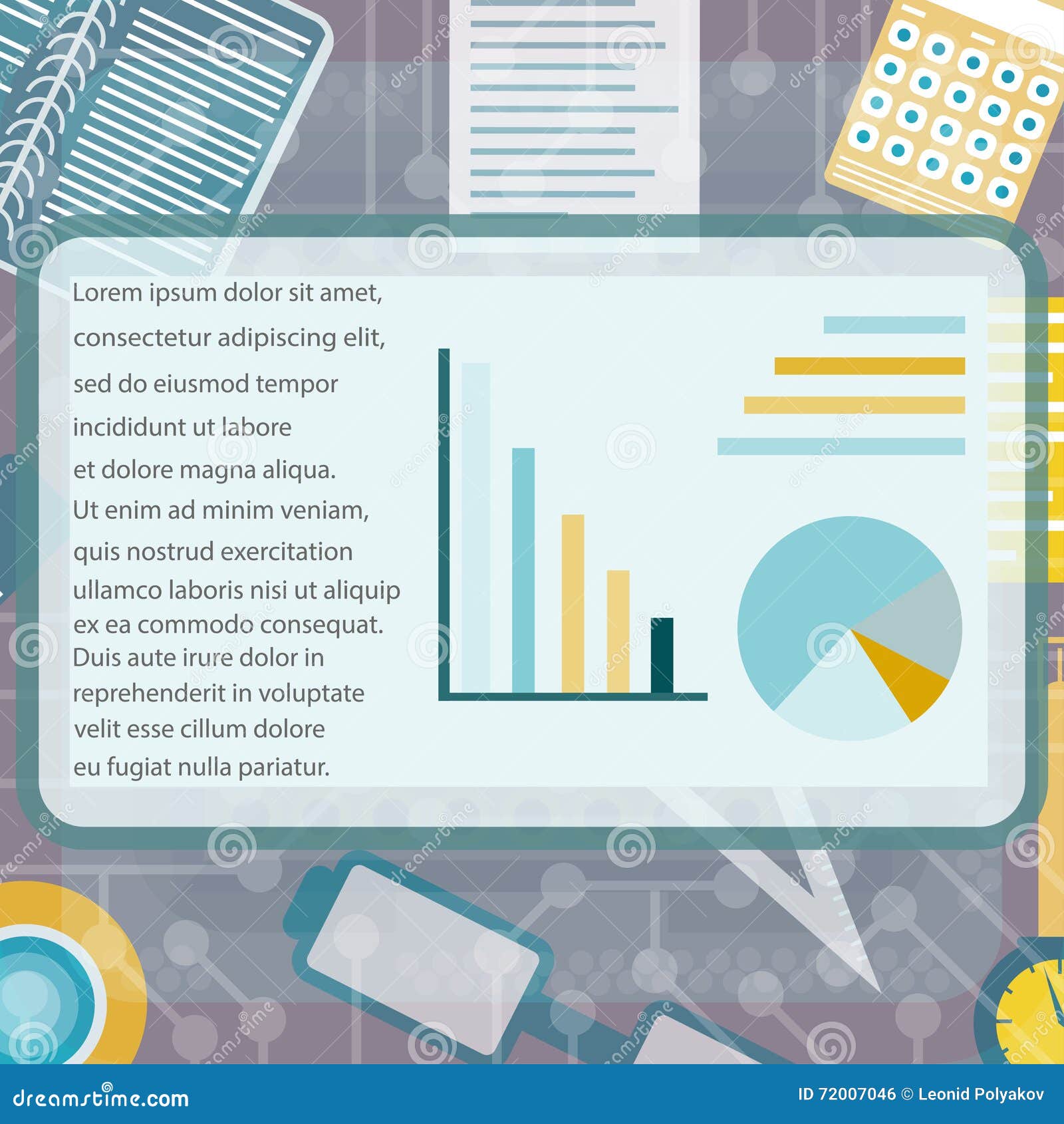 Color Banner with Text for Business and Advertising Stock Vector ...