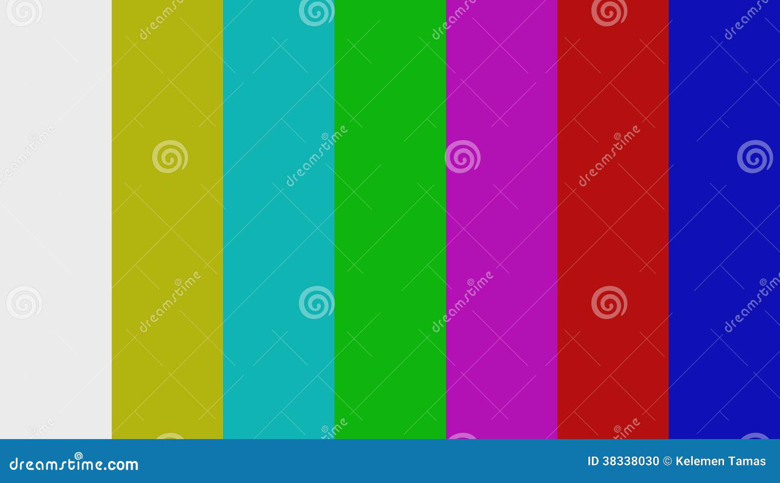 Color bar without TC stock video. Video of sound, broadcast - 38338030