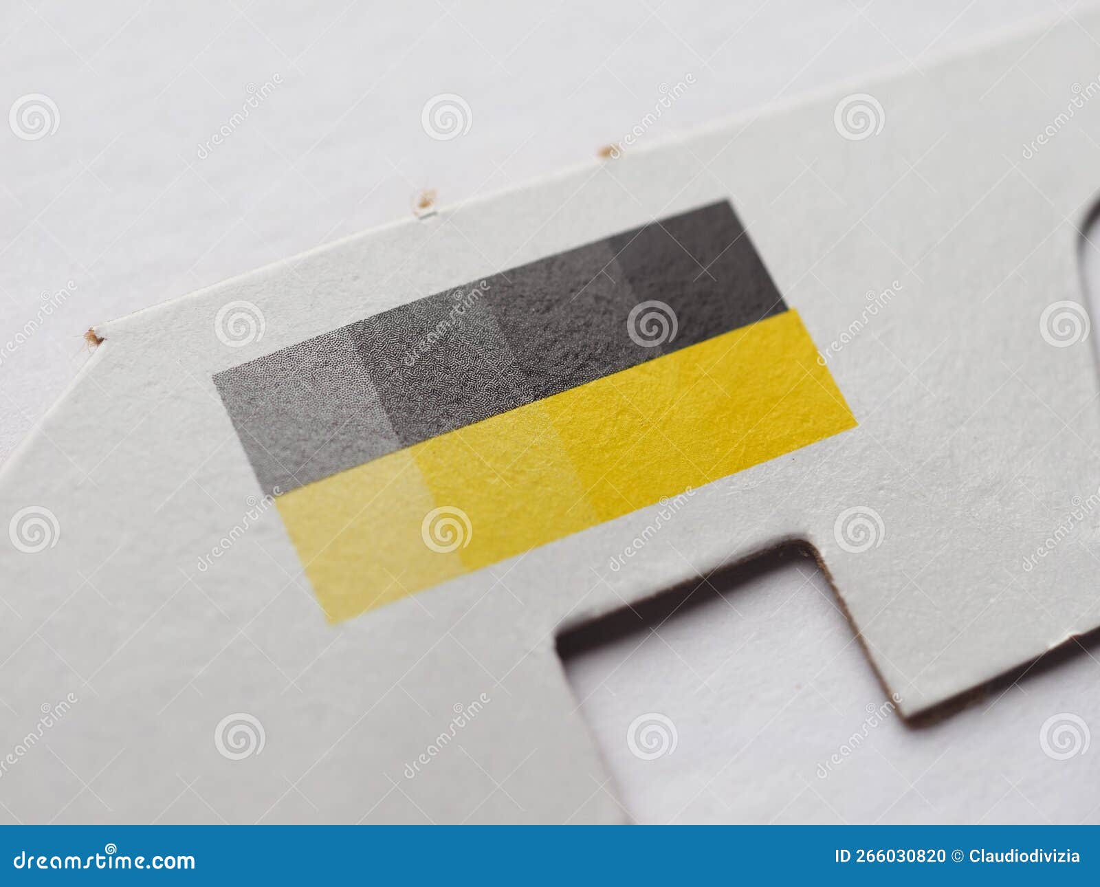 Color Bars for Print Quality Control Stock Photo - Image of outside ...