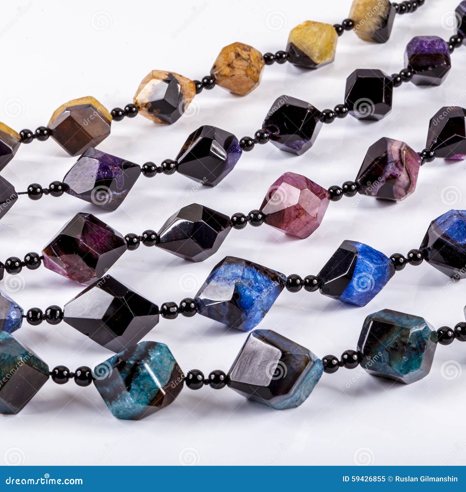 Color beads stock image. Image of handicraft, glassbeads - 59426855