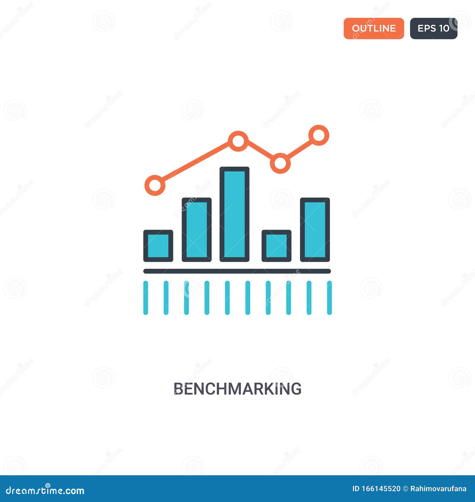 Benchmarking Outline Icon. Thin Line Concept Element From Business ... Benchmarking Outline Icon. Thin Line Concept Element From Business ...