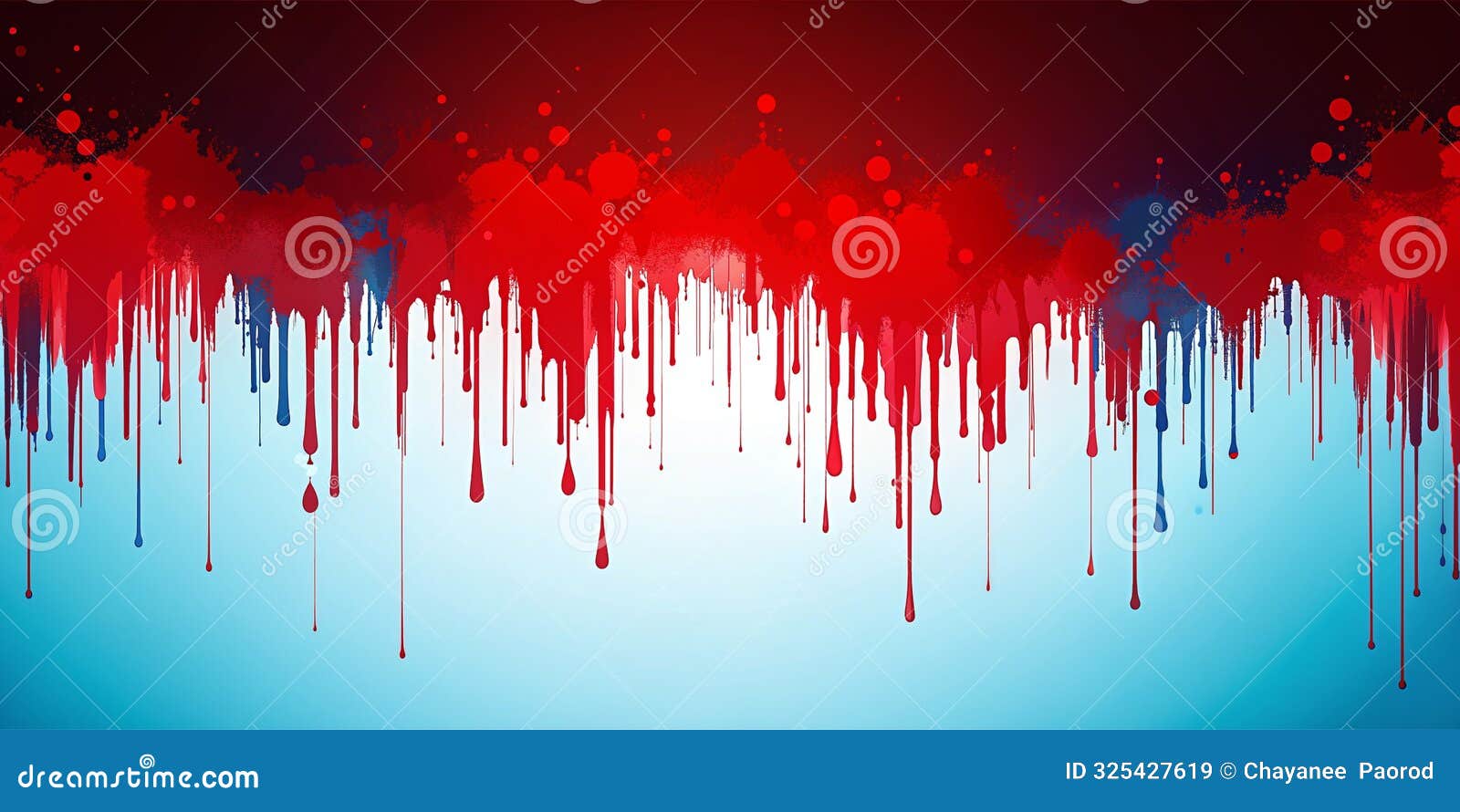 Color Bleeding Effect Background Generative by AI Stock Illustration ...