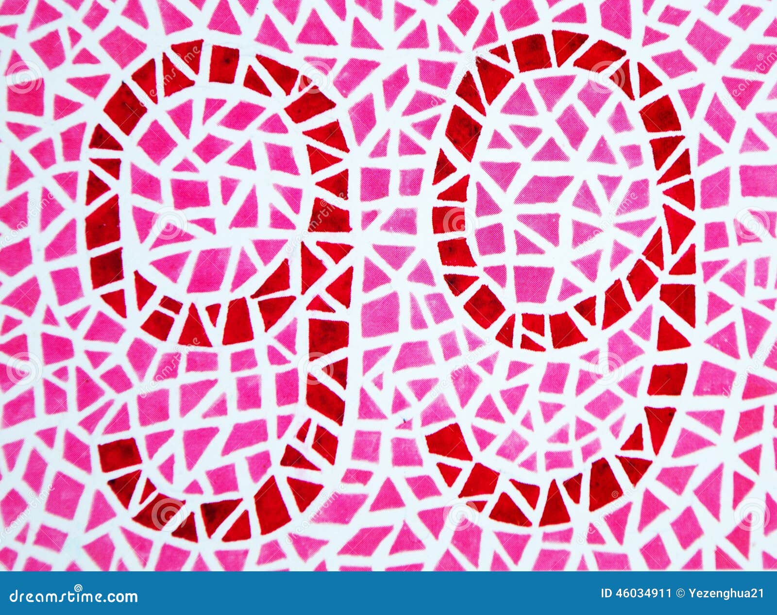 Color Blind Test Poster Cartoon Vector | CartoonDealer.com #263979571