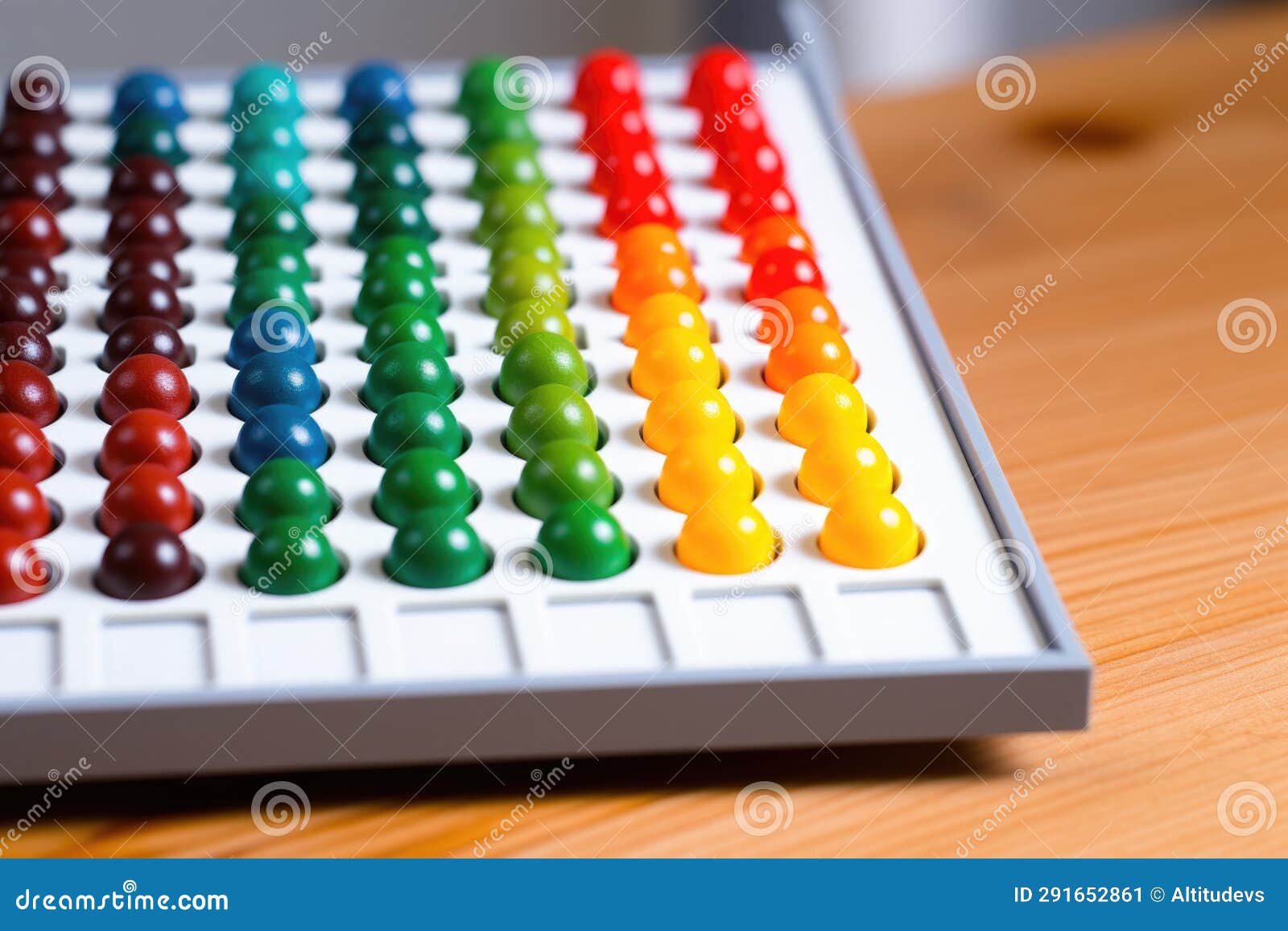 A Color Blindness Test on a Desk Stock Image - Image of medical ...