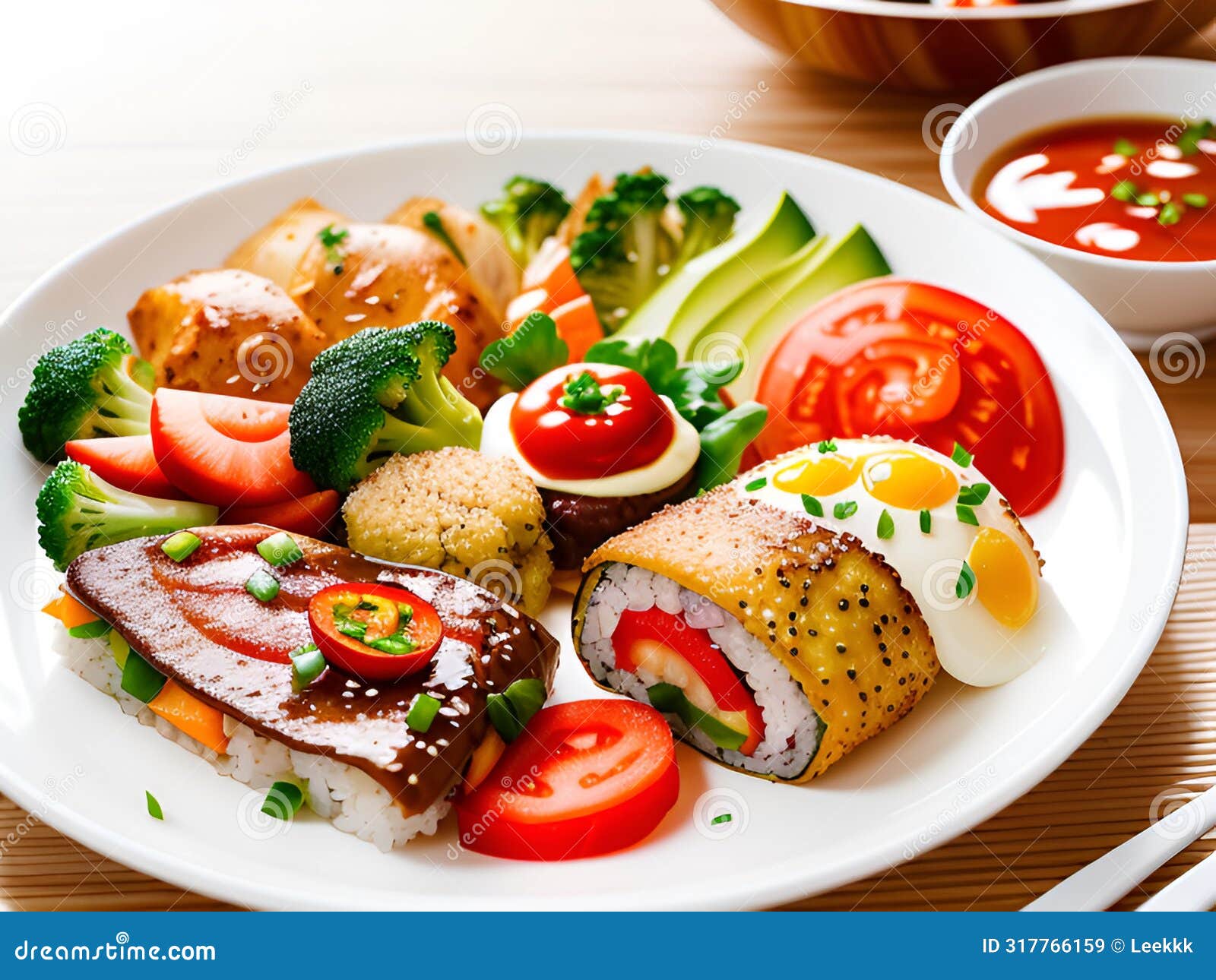 Color Block Background Cartoon Illustration Dreamy Background Design ...