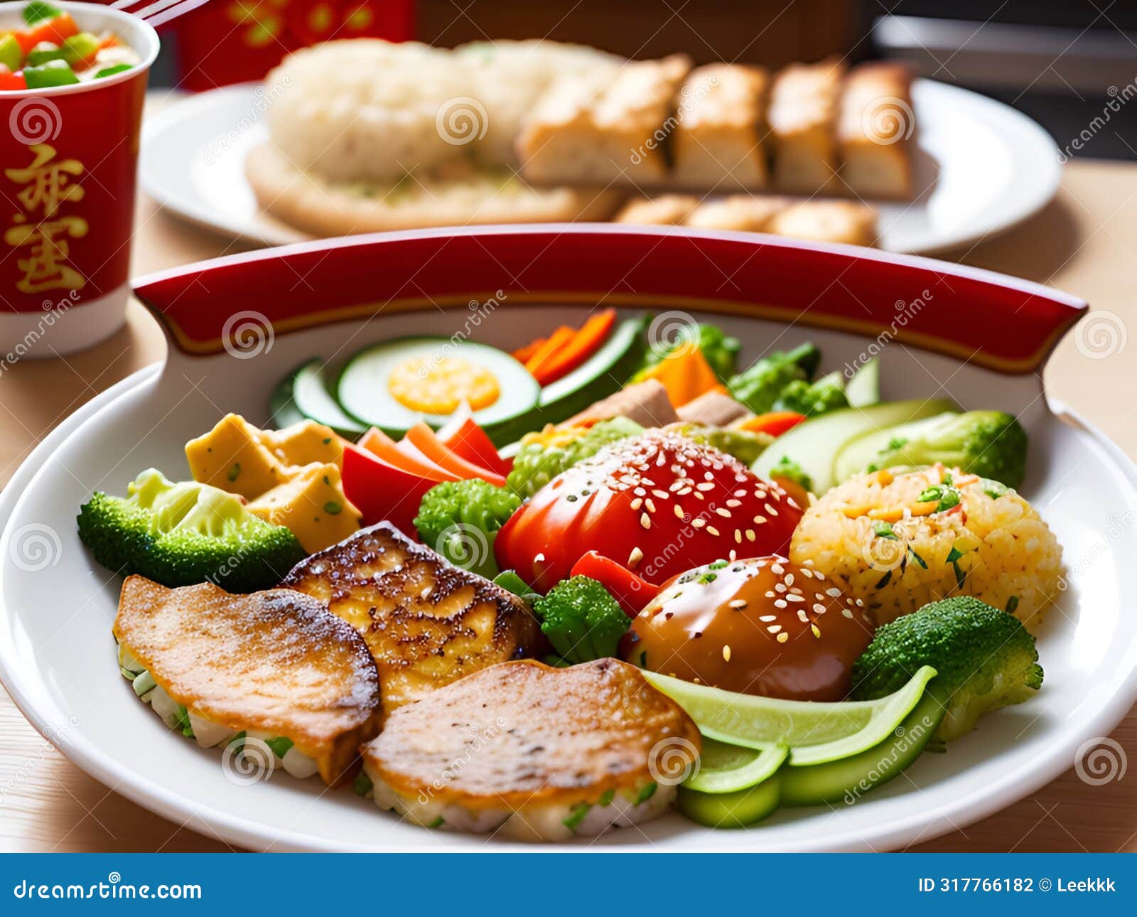 Color Block Background Cartoon Illustration Dreamy Background Design ...