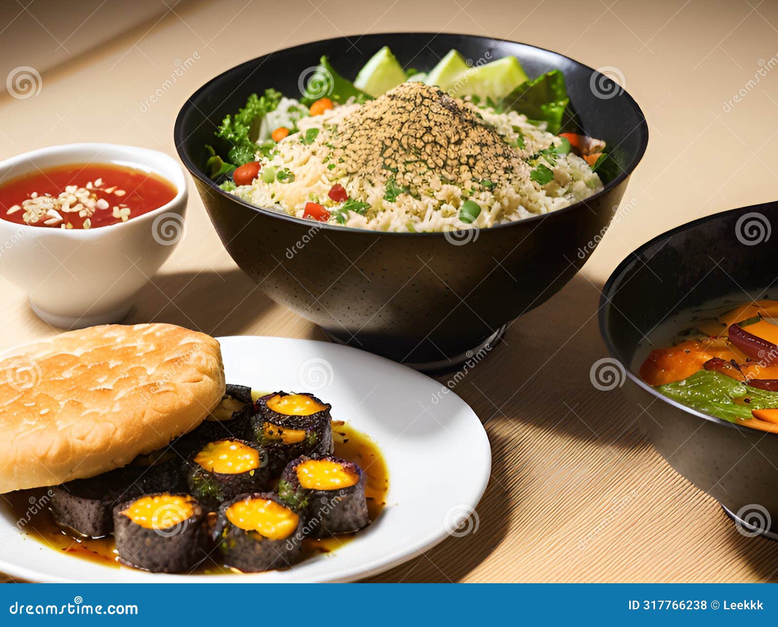 Color Block Background Cartoon Illustration Dreamy Background Design ...