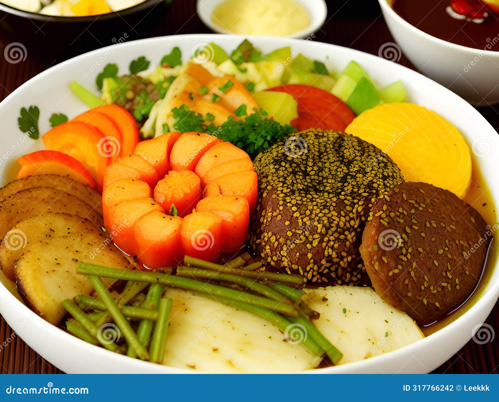 Color Block Background Cartoon Illustration Dreamy Background Design ...