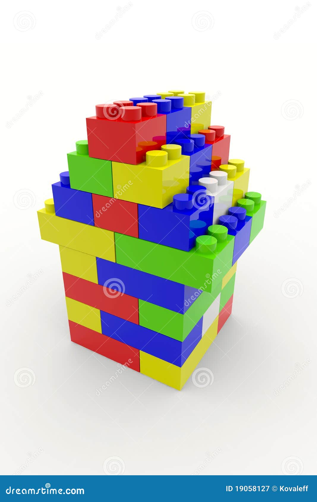 Color block house stock image. Image of architecture - 19058127