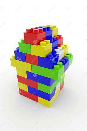 Color block house stock image. Image of architecture - 19058127