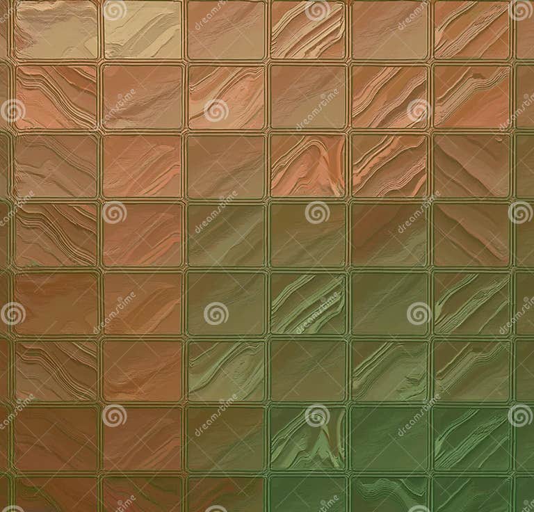 Color Blocks with Textures and Patterns. Stock Illustration ...