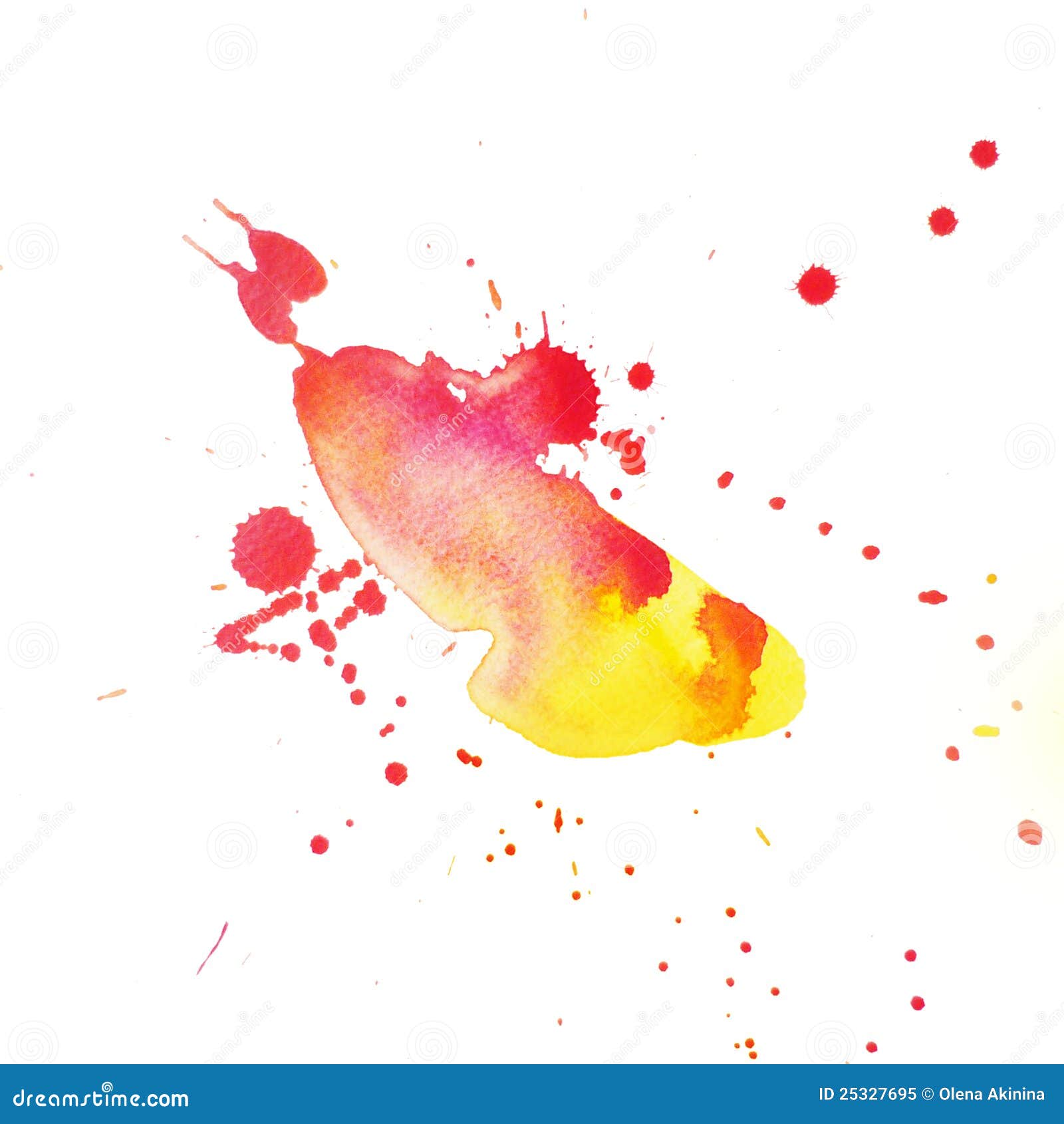 Color_blot stock illustration. Illustration of artistic - 25327695