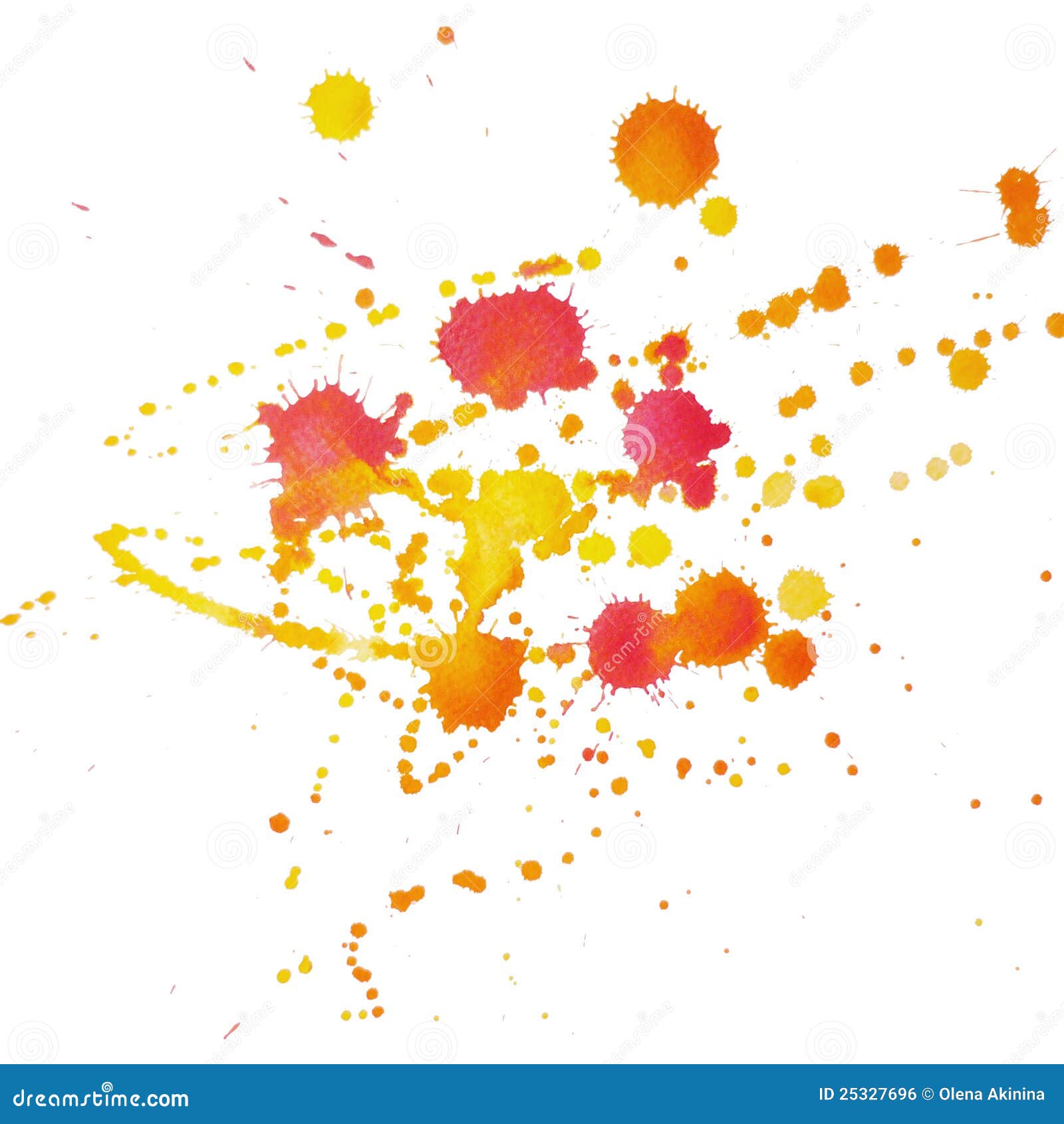 Color_blot2 stock illustration. Illustration of paint - 25327696