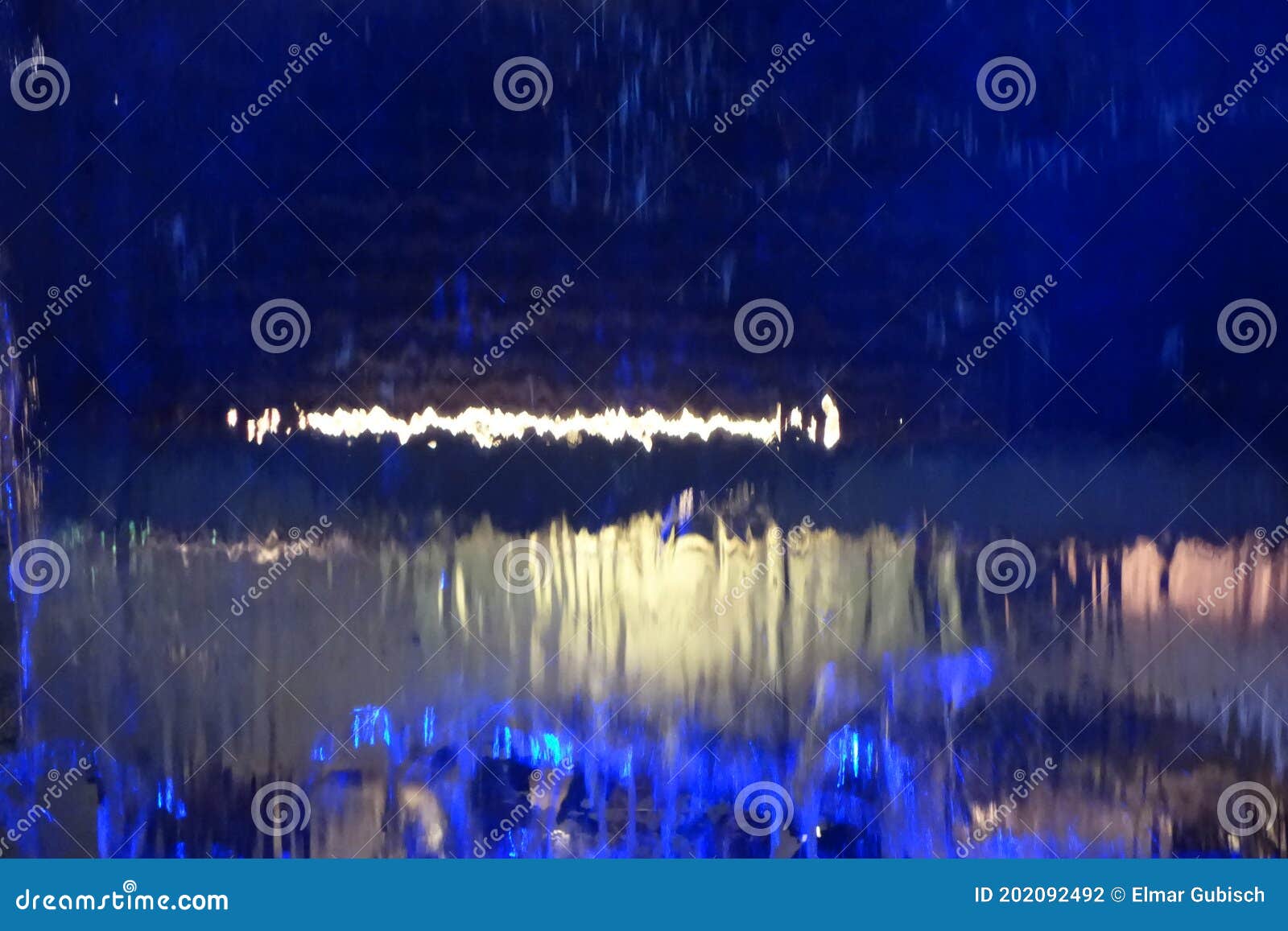 The Color Blue, Associated with Cold and Sadness Stock Photo - Image of ...