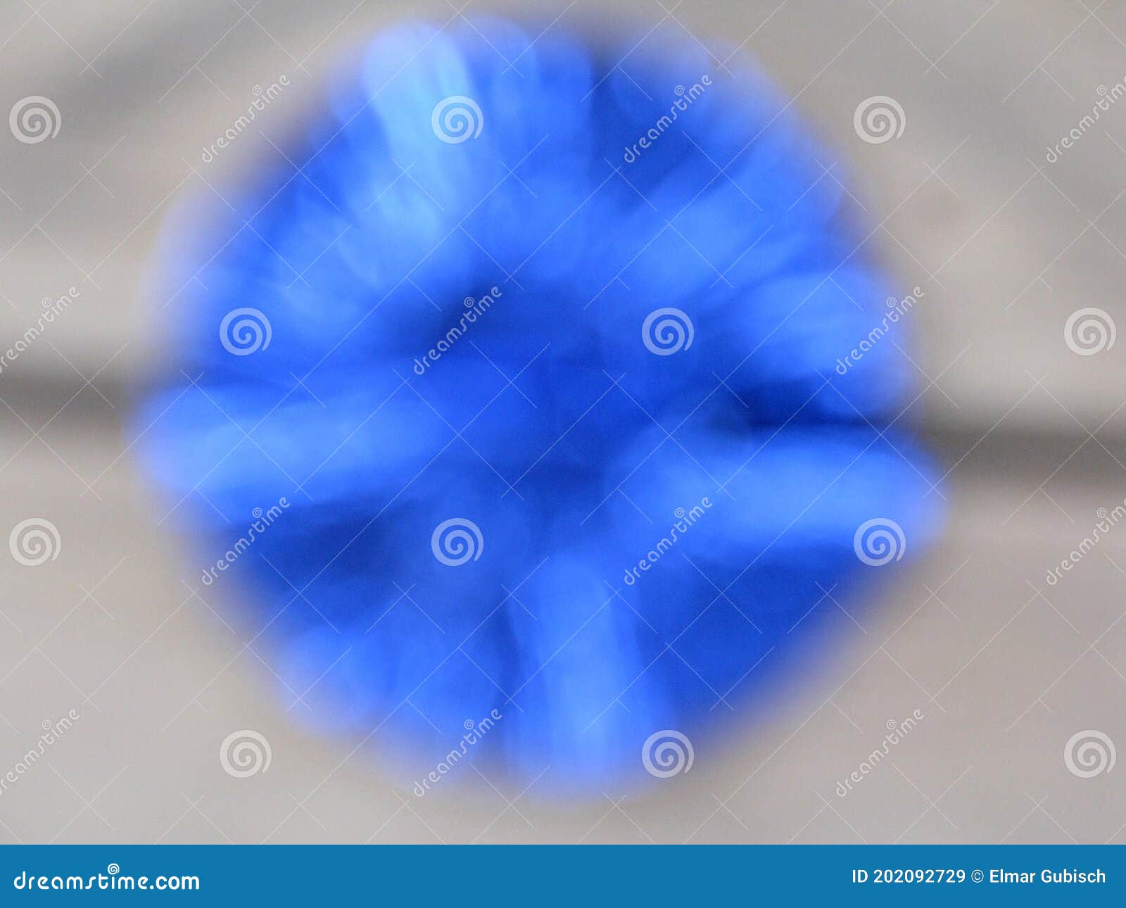 The Color Blue, Associated with Cold and Sadness Stock Image - Image of ...