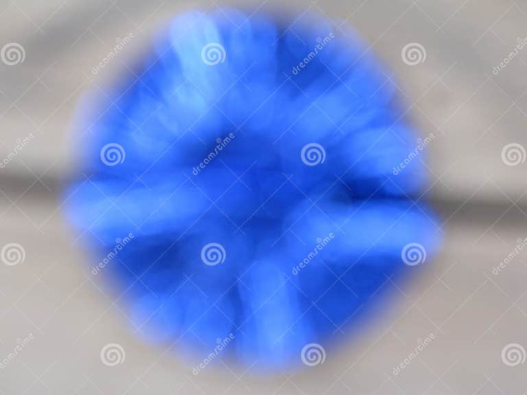 The Color Blue, Associated with Cold and Sadness Stock Image - Image of ...