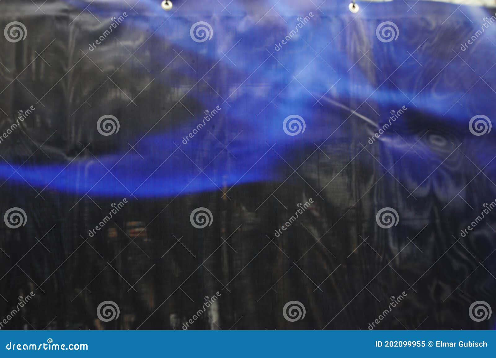 The Color Blue, Associated with Cold and Sadness Stock Image - Image of ...