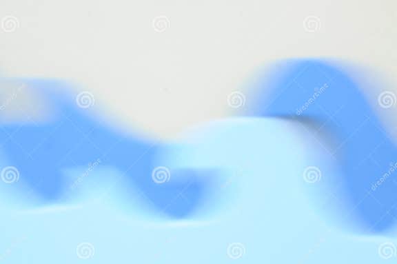 The Color Blue, Associated with Cold and Sadness Stock Image - Image of ...