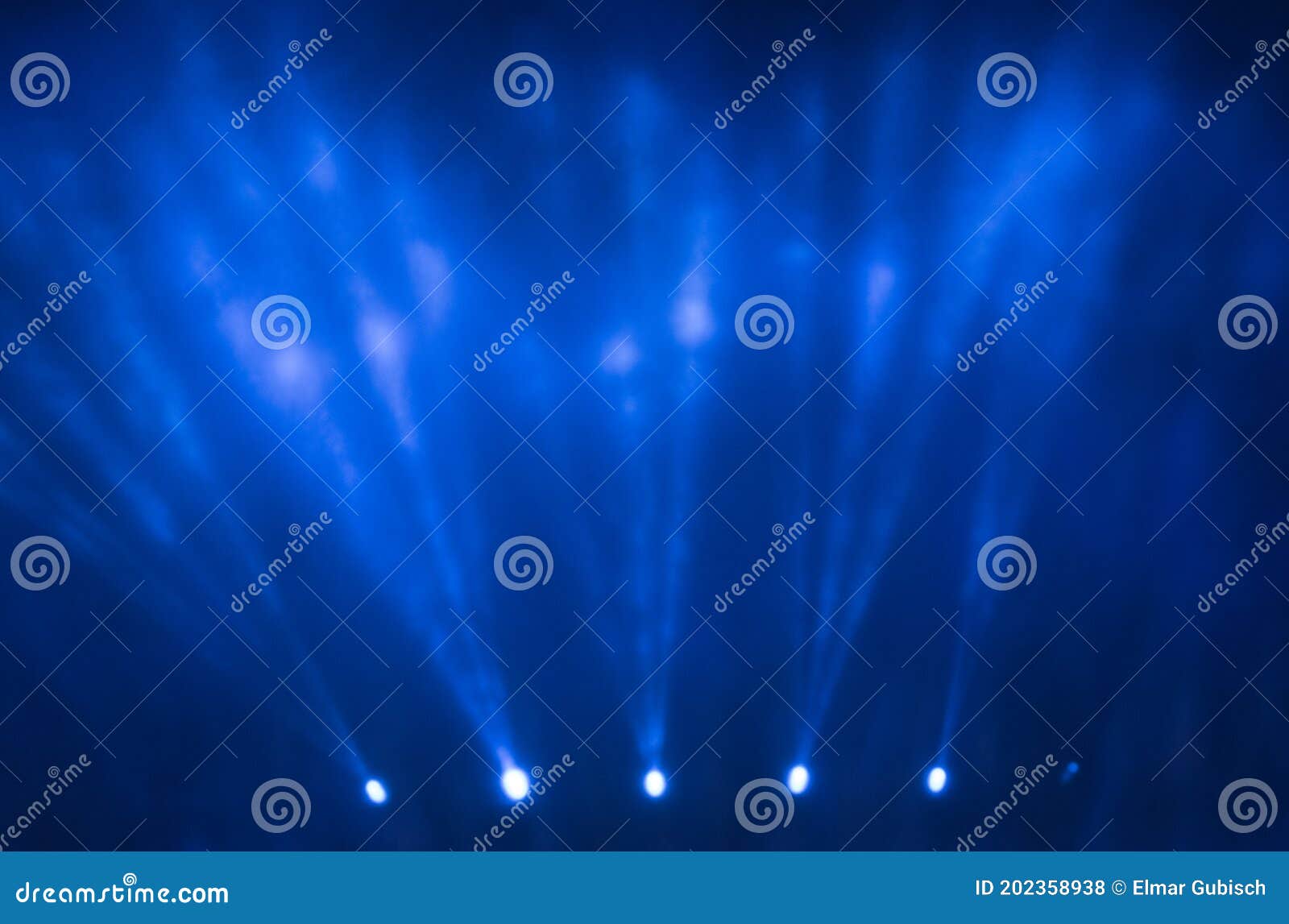 The Color Blue, Associated with Cold and Sadness Stock Photo - Image of ...
