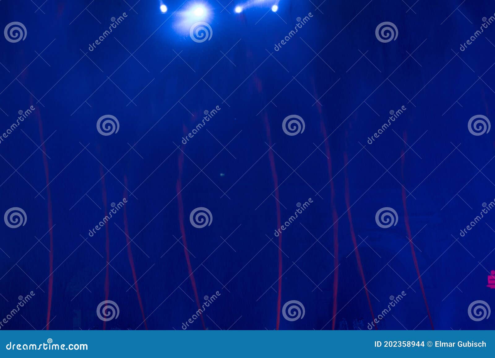 The Color Blue, Associated with Cold and Sadness Stock Photo - Image of ...