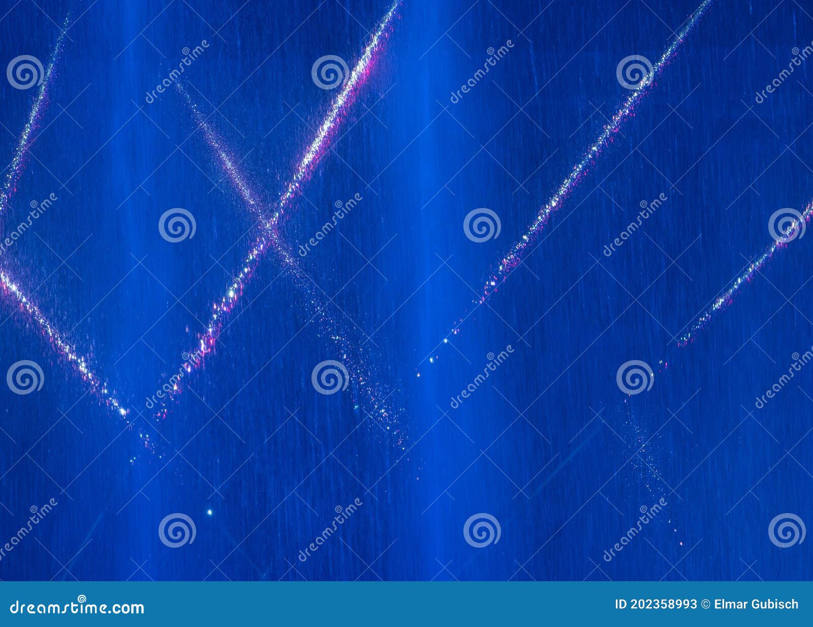 The Color Blue, Associated with Cold and Sadness Stock Image - Image of ...