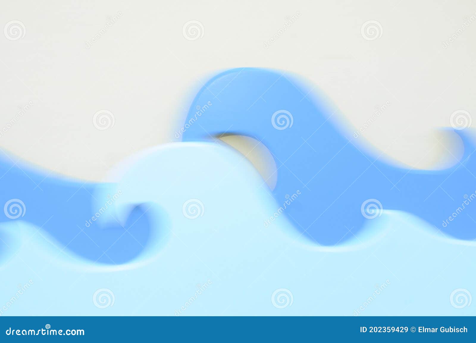 The Color Blue, Associated with Cold and Sadness Stock Image - Image of ...