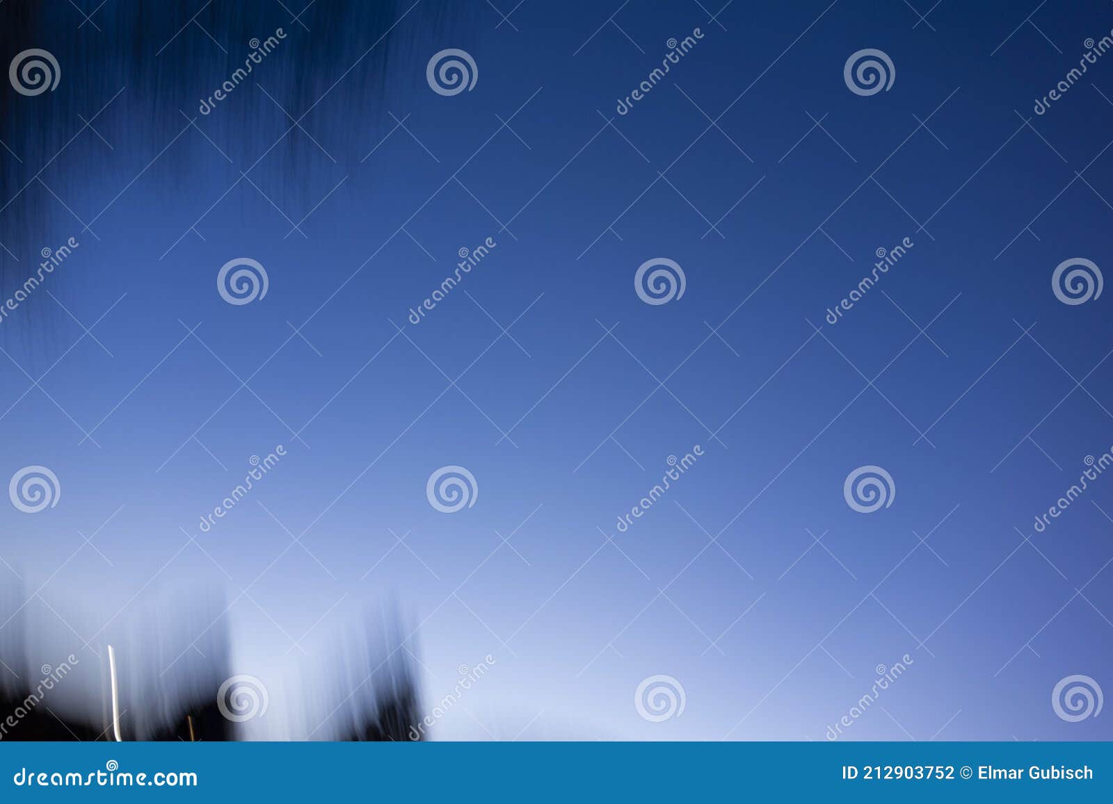 The Color Blue, Associated with Cold and Sadness Stock Photo - Image of ...