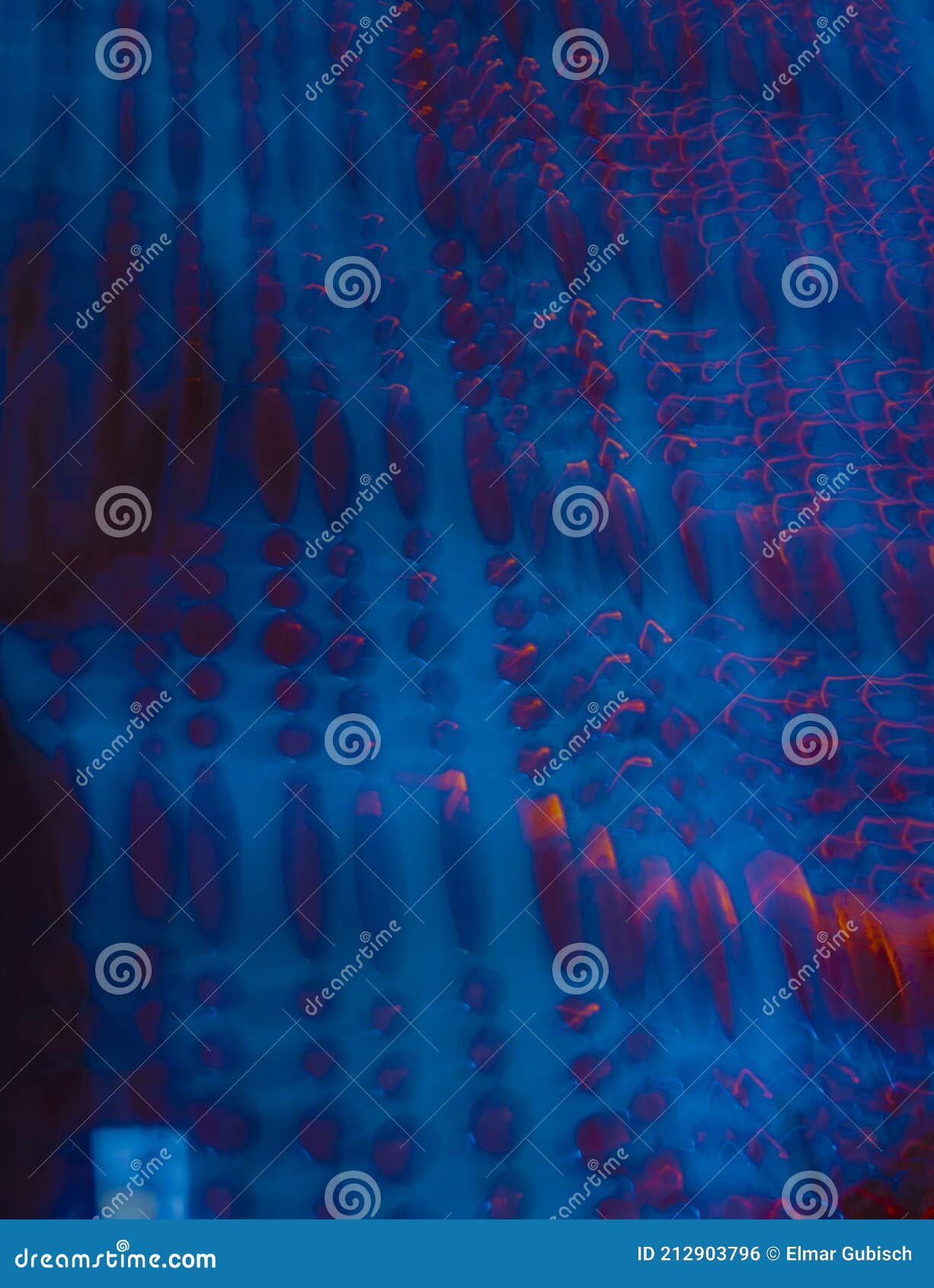 The Color Blue, Associated with Cold and Sadness Stock Photo - Image of ...