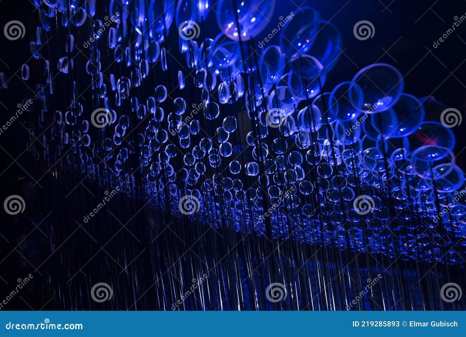 The Color Blue, Associated with Cold and Sadness Stock Image - Image of ...