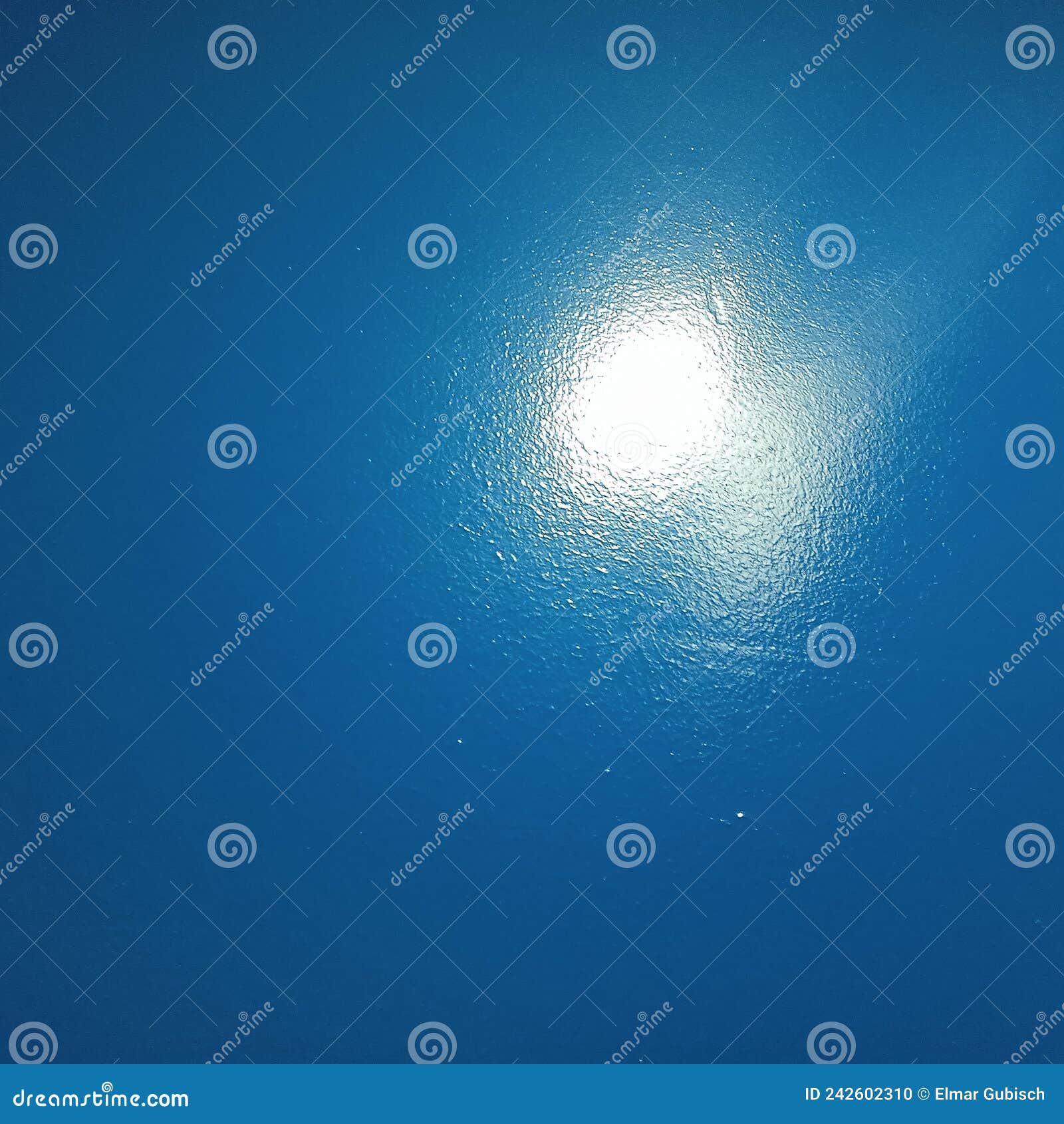 The Color Blue, Associated with Cold and Sadness Stock Photo - Image of ...